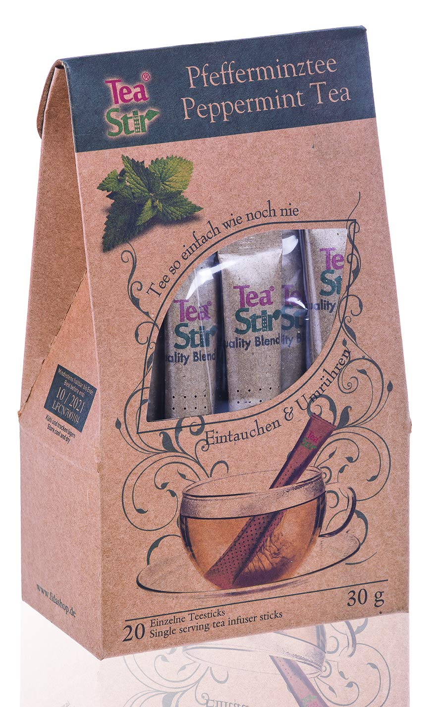 Pfefferminztee | 20 umweltfreundliche Teesticks - Tea Sticks : Amazon ...