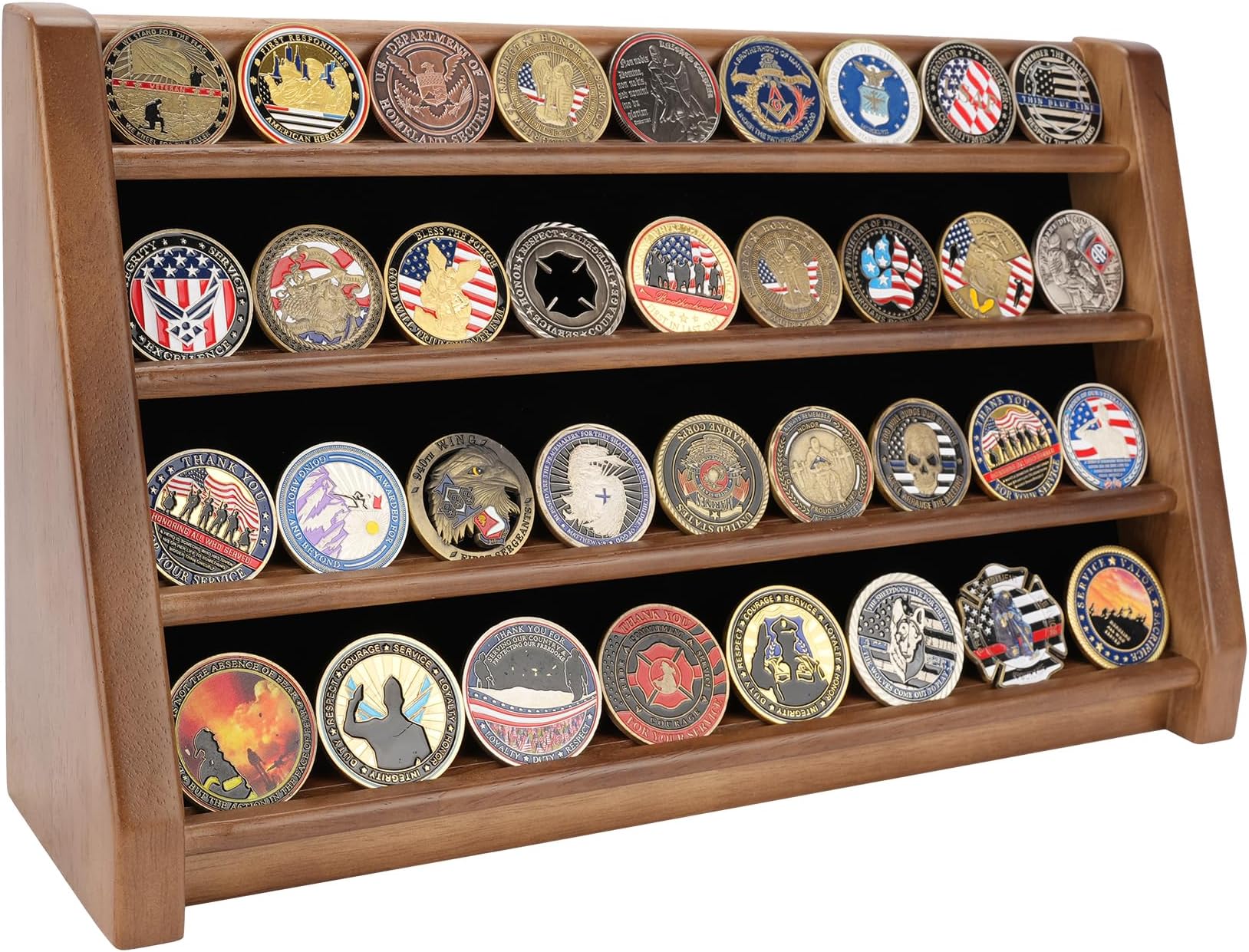 Amazon.com: ASmileIndeep Small Military Challenge Coins Display Holder ...