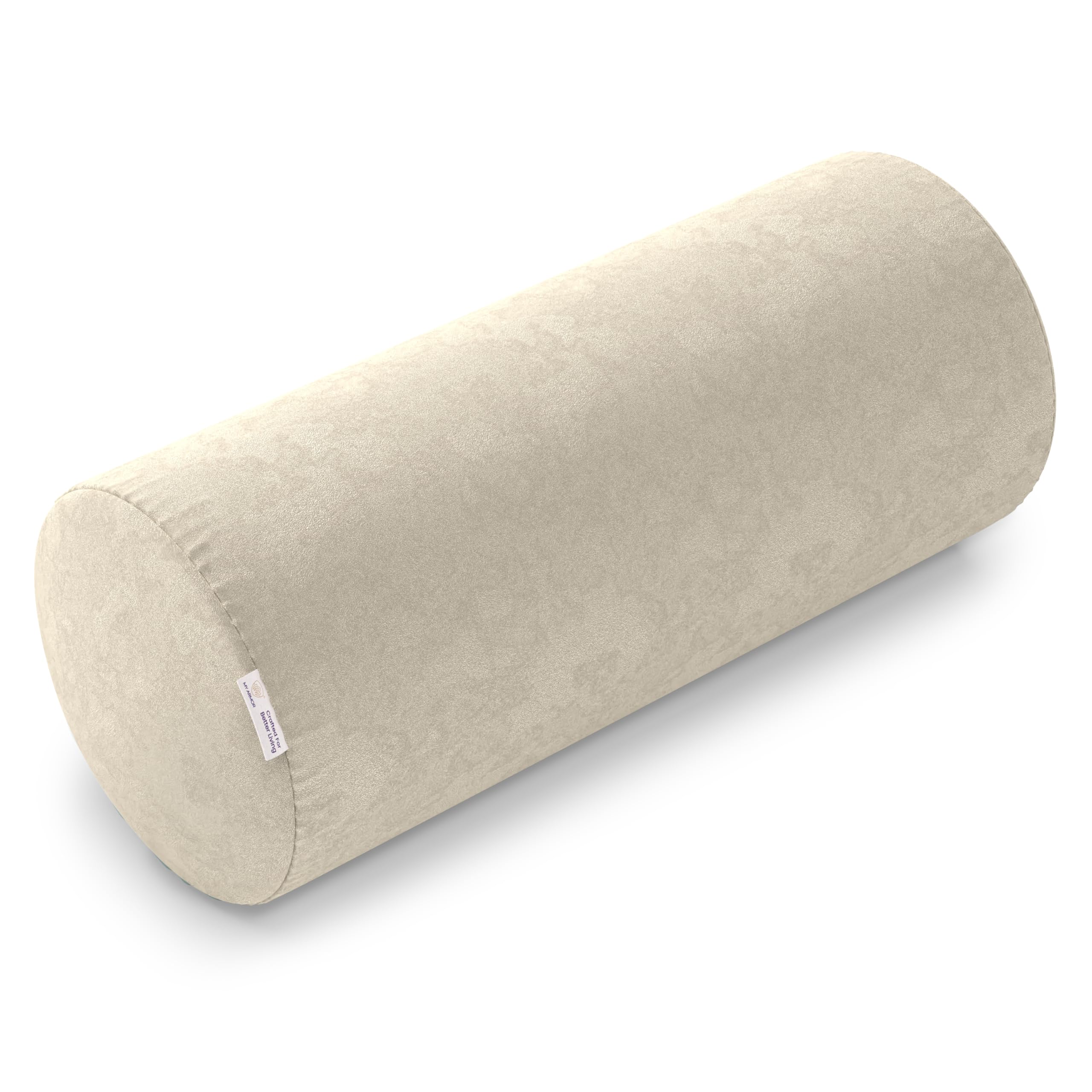 MY ARMOR Memory Foam Orthopedic Round Bolster Bed Pillow | for Neck ...