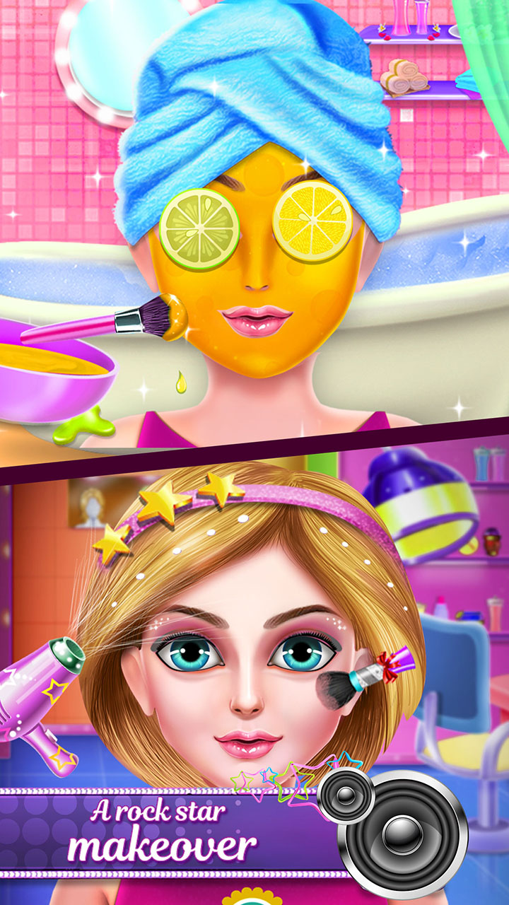 Dress-Up Duel Fashion Makeover Salon - Rockstar Fashion Game - App on ...