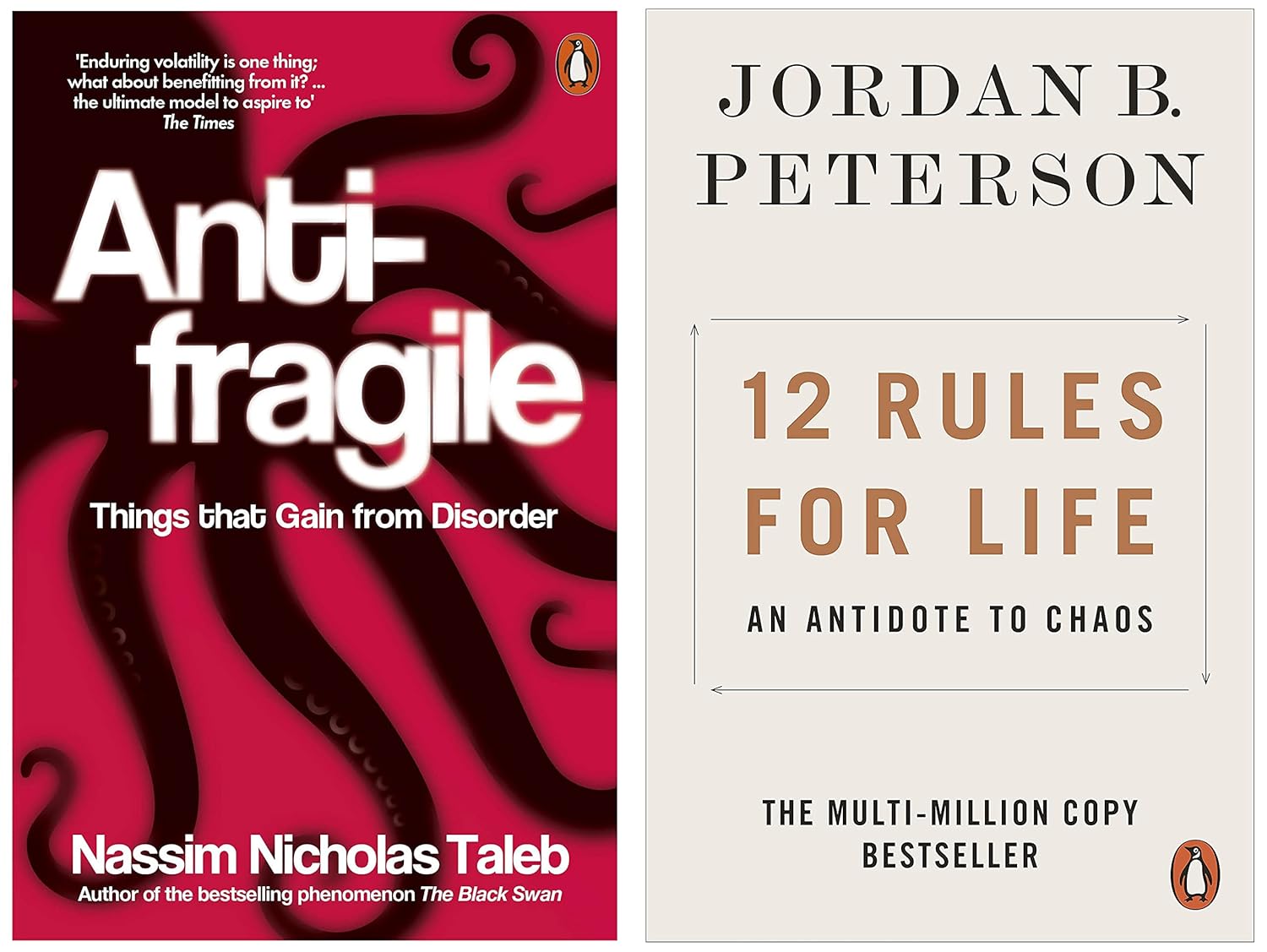 Buy Antifragile: Things that Gain from Disorder+12 Rules for Life: An ...