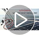 Amazon.com: LeTaoXing 10AWG Solar SAE Power Socket Sidewall Port SAE ...