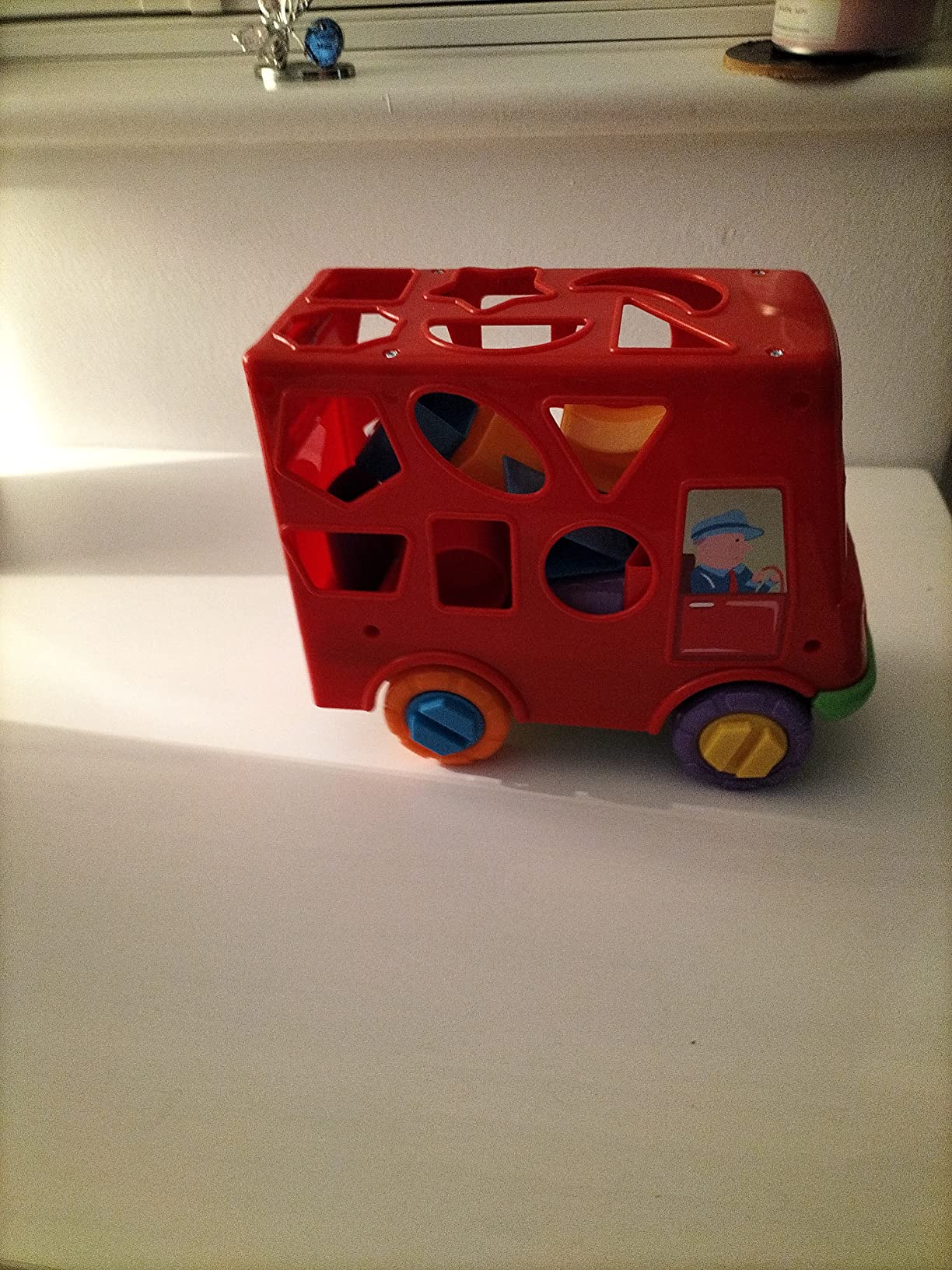 Fun Time Time Shape Sorter Bus, 55889 : Amazon.co.uk: Toys & Games