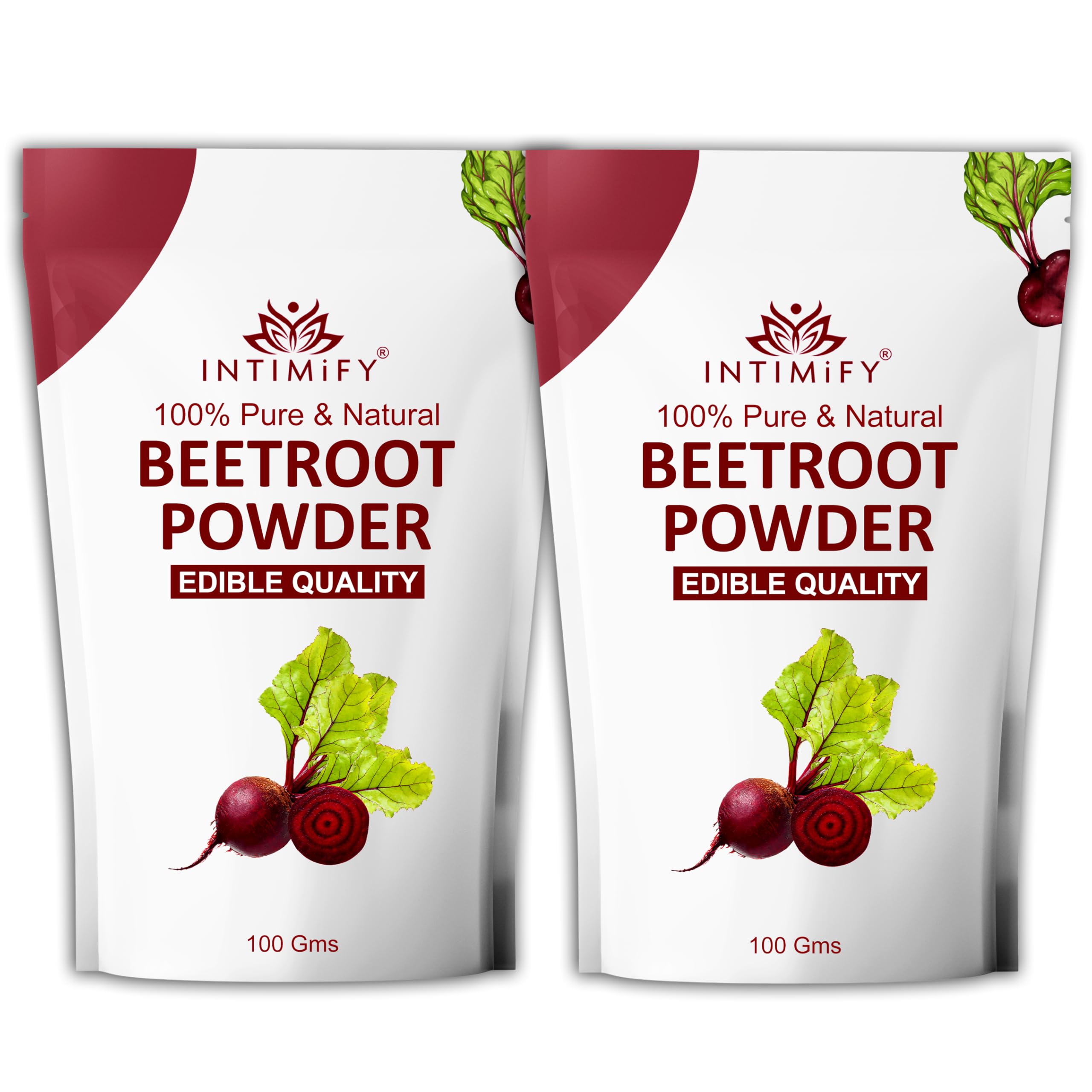 INTIMIFY Beetroot Powder For Drinking, Beetroot Powder For Face Pack ...