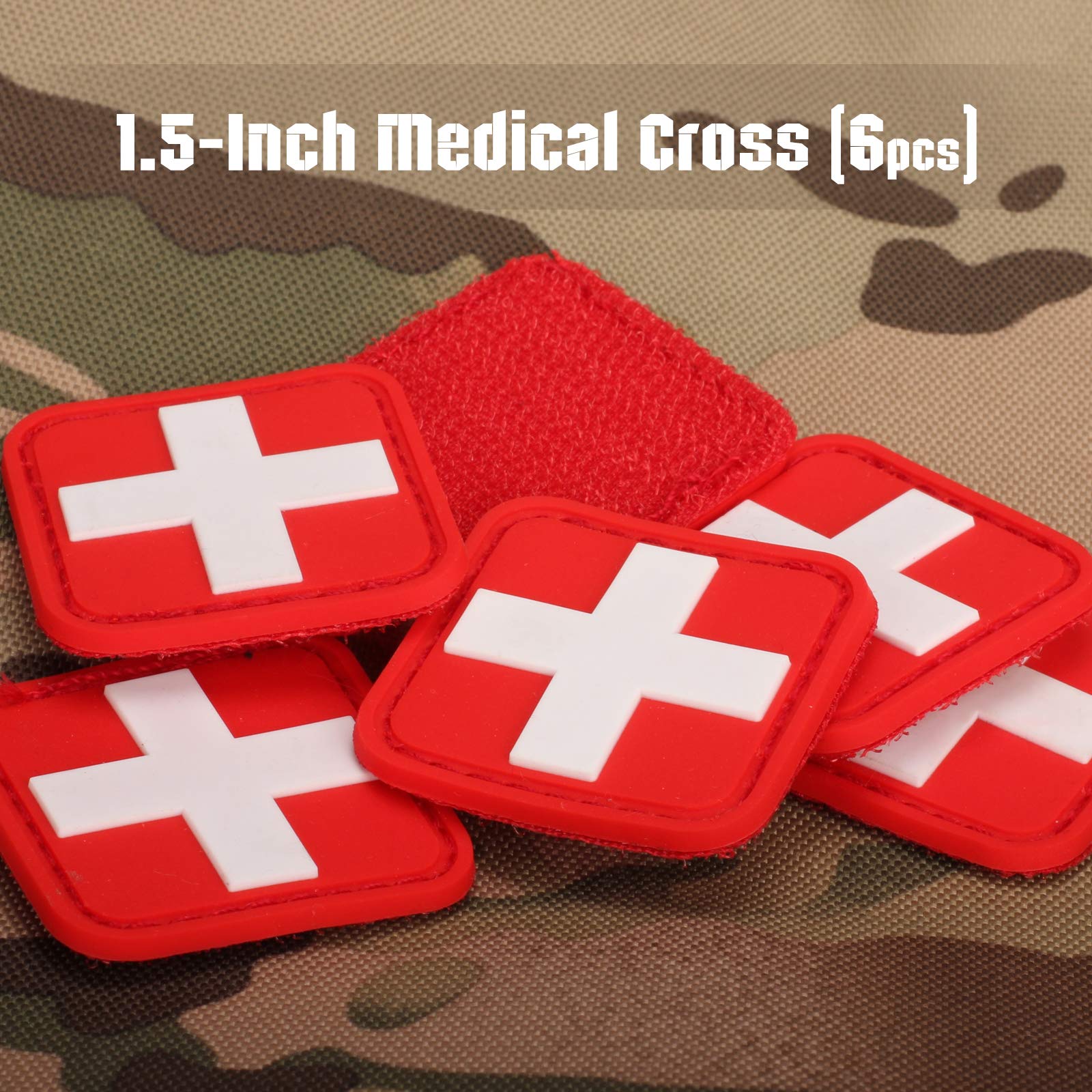 Medic Patch Velcro First Aid Supplies 2 X 3D PVC Medic First Aid Kit ...