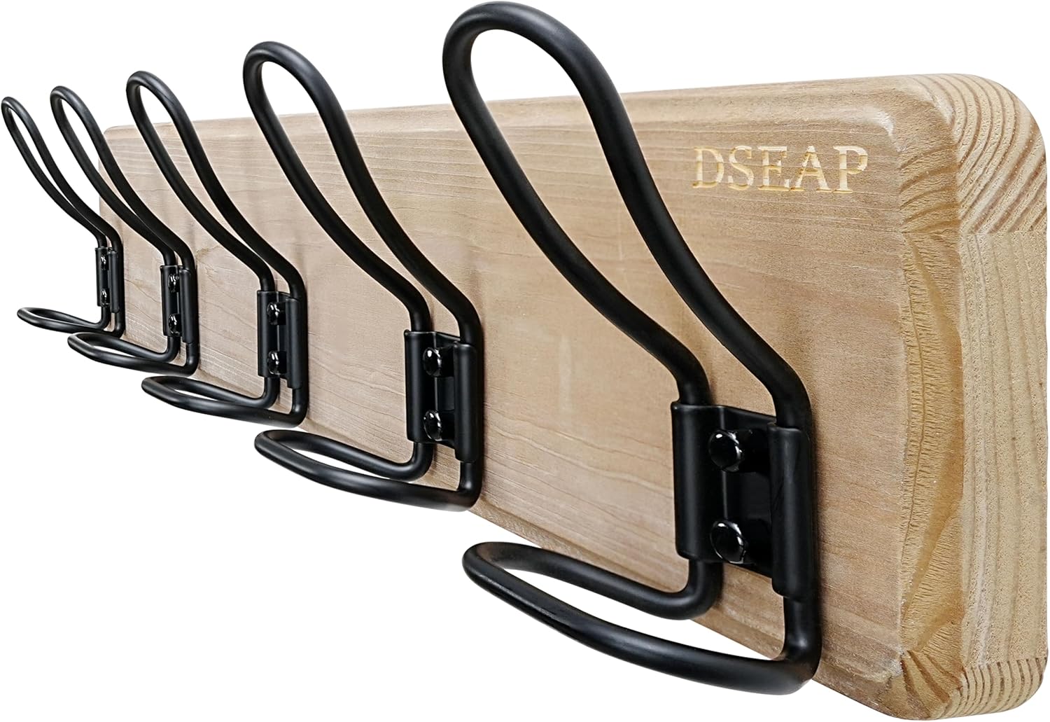 Amazon.com: Dseap Coat Rack Wall Mounted - Heavy Duty Farmhouse Rustic ...