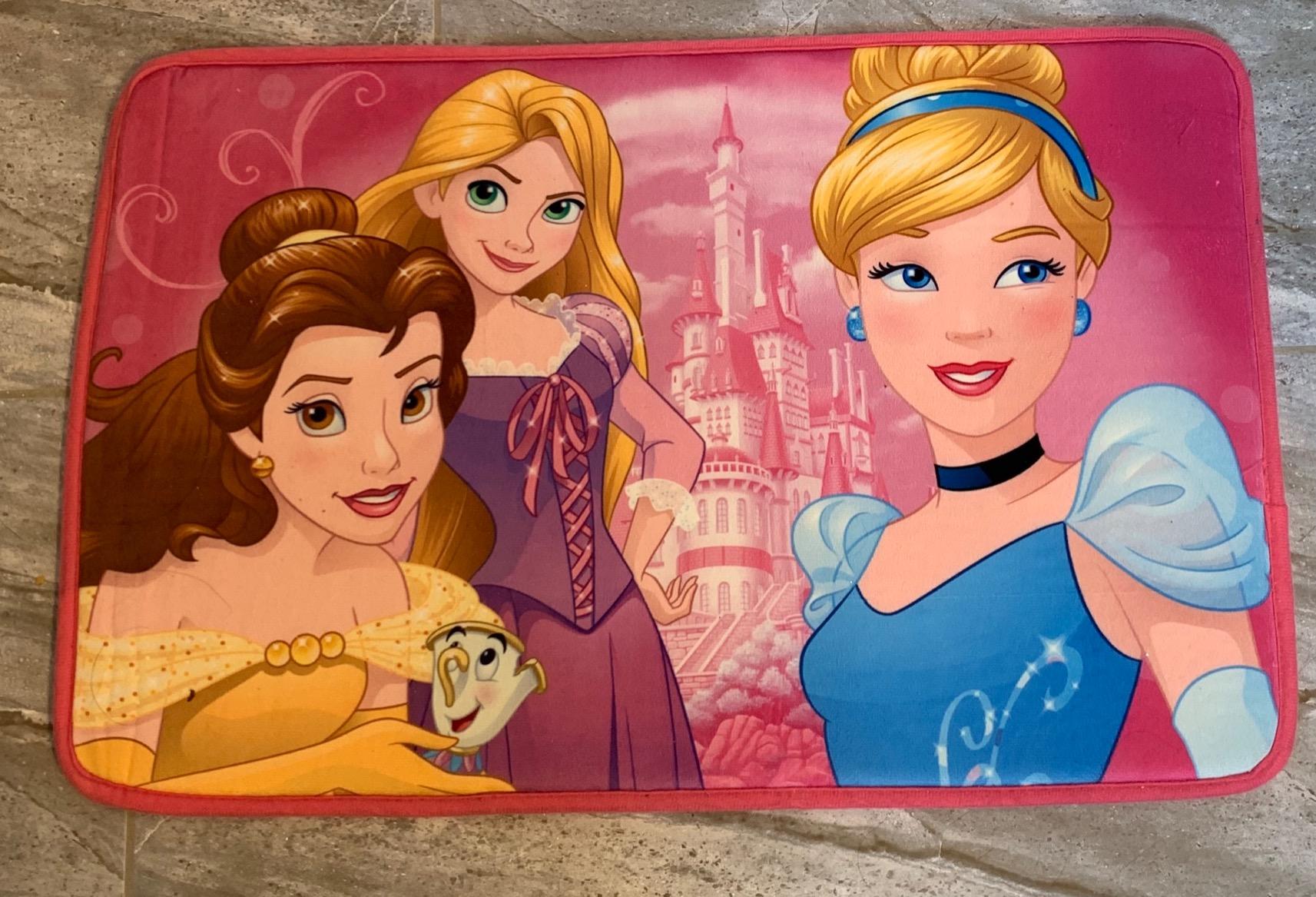 Amazon.com : Disney Princesses Memory Foam Mat 15.7"x23.5" : Home & Kitchen