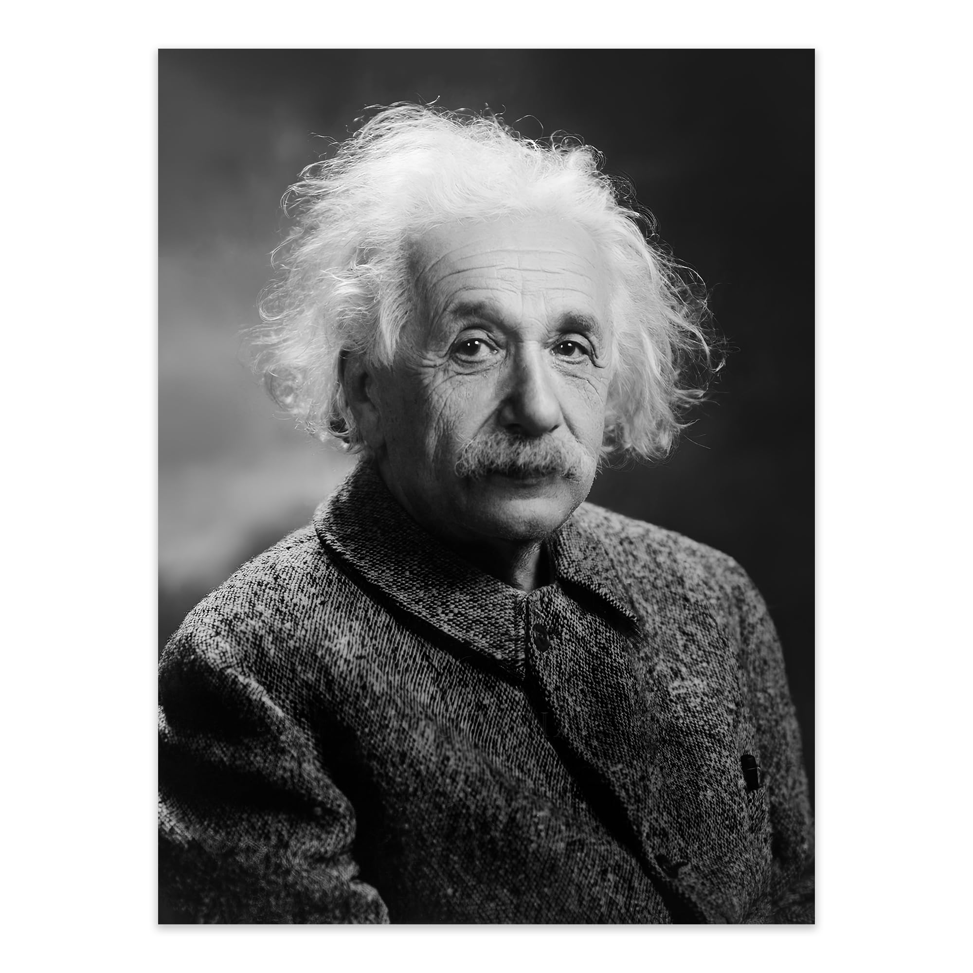 Amazon.com: HISTORIX Vintage 1947 Albert Einstein Photo Print - Vintage ...