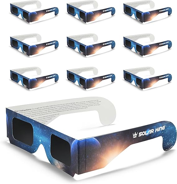 Amazon.com: Medical king Solar Eclipse Glasses NASA Approved 2024 CE ...