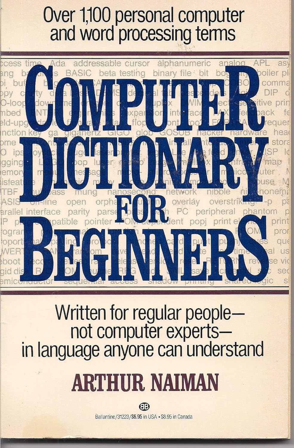 Computer Dictionary for Beginners: NAIMAN, ARTHUR: 9780345312235 ...