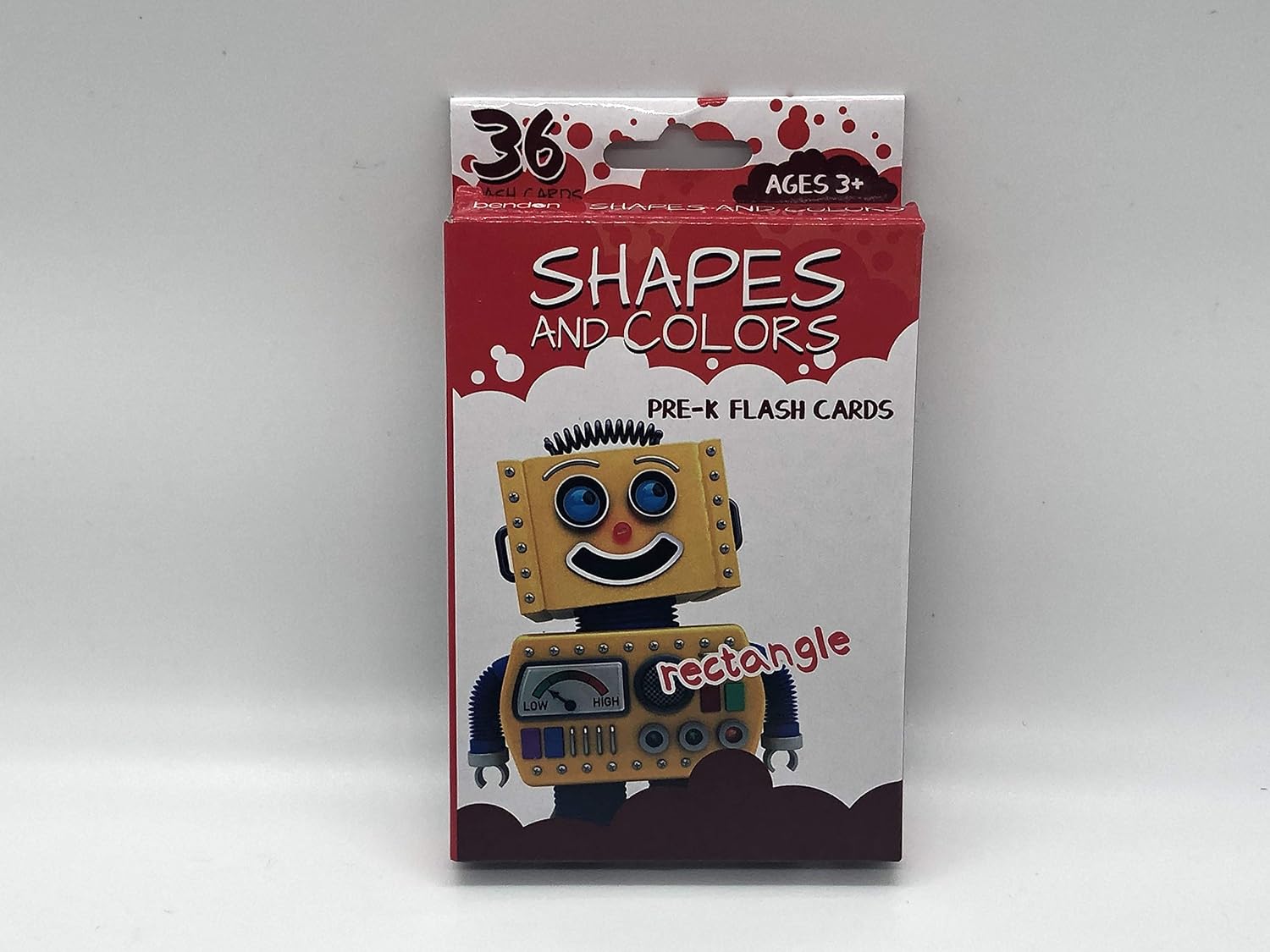 Amazon.com: Bendon Pre-K Shapes and Colors Flash Cards : Toys & Games