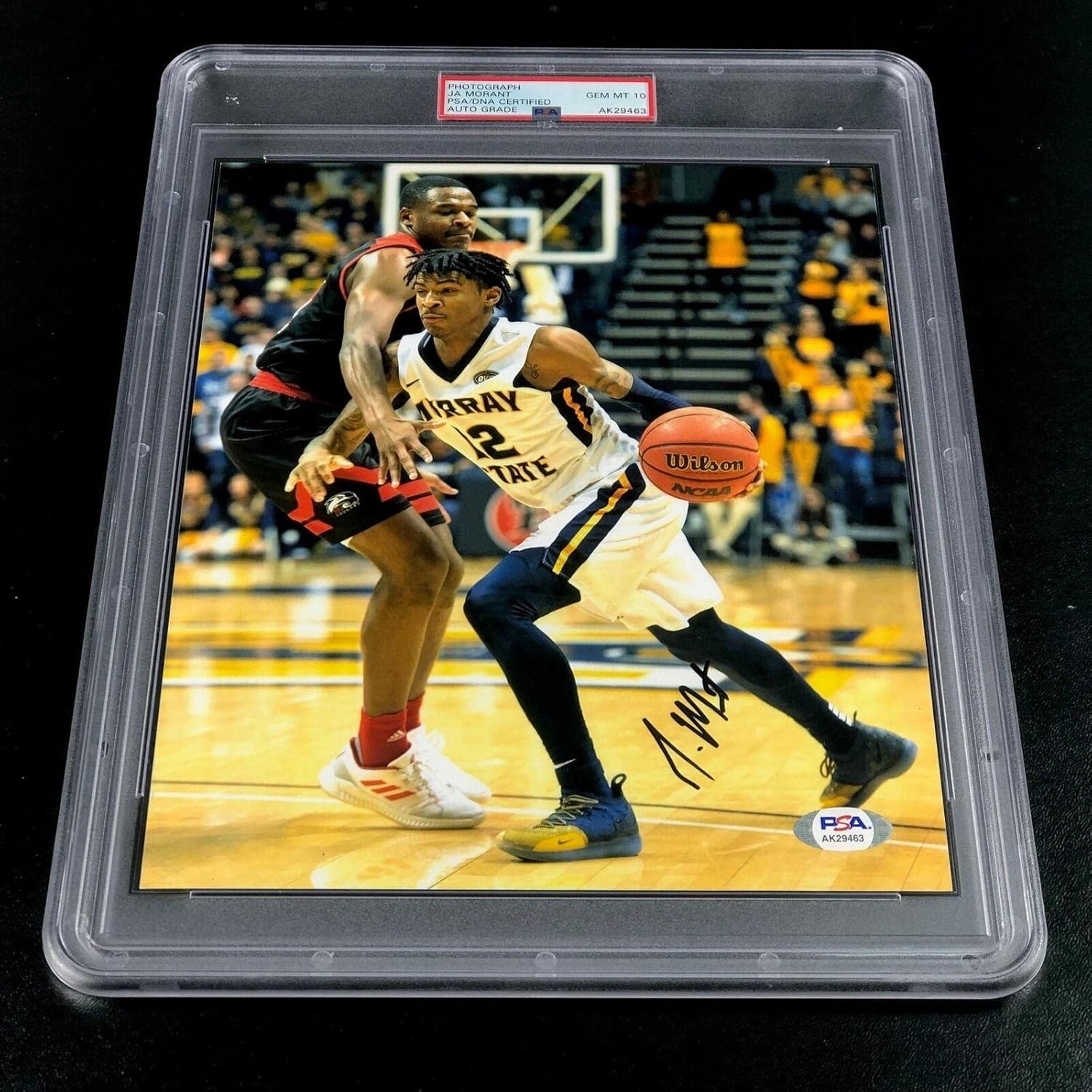 Ja Morant Signed 8x10 Photo PSA/DNA Encapsulated Auto Grade 10 Gem Mint ...