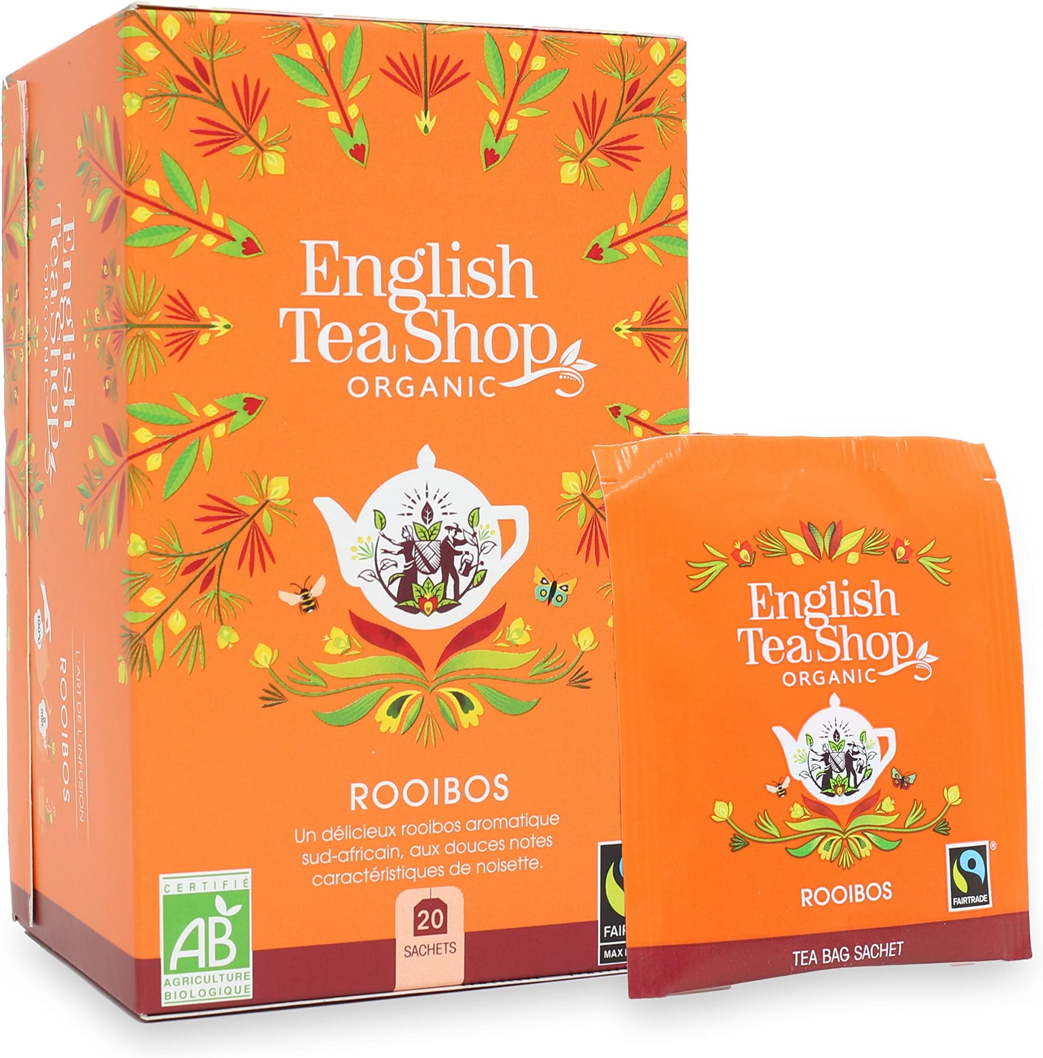 YOGI TEA, Rooibos, Infusion Bio, Tisane Naturellement Sans Caféine ...