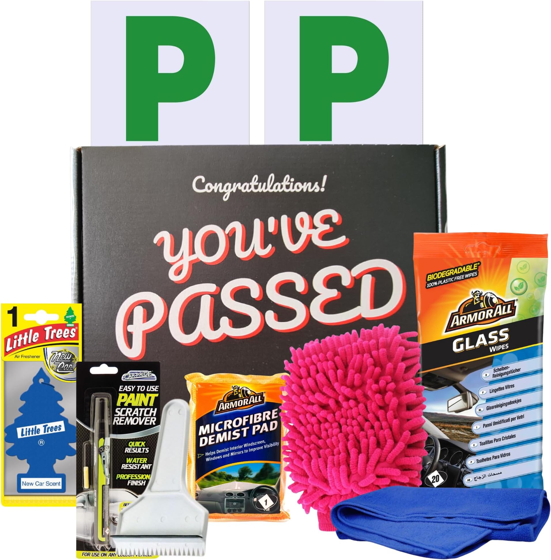 llanochslif Passed Driving Test Bundle Containing 9 Car Essential Items ...