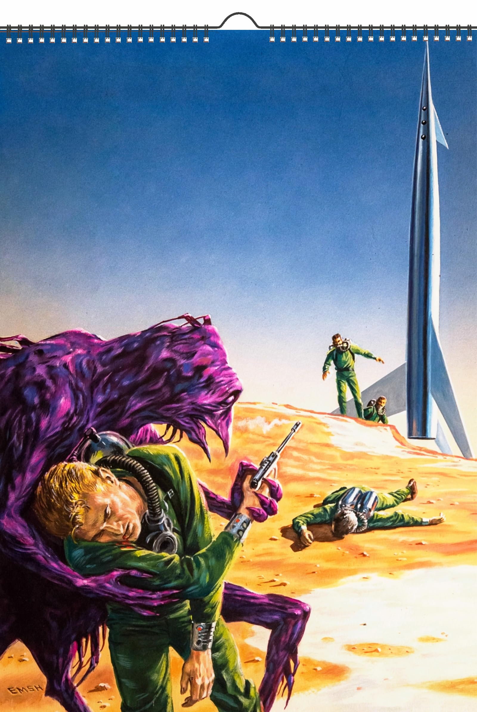 Amazon.com: 2025 Wall Calendar [12 pages 8"x12"] Aliens SciFi Fiction ...