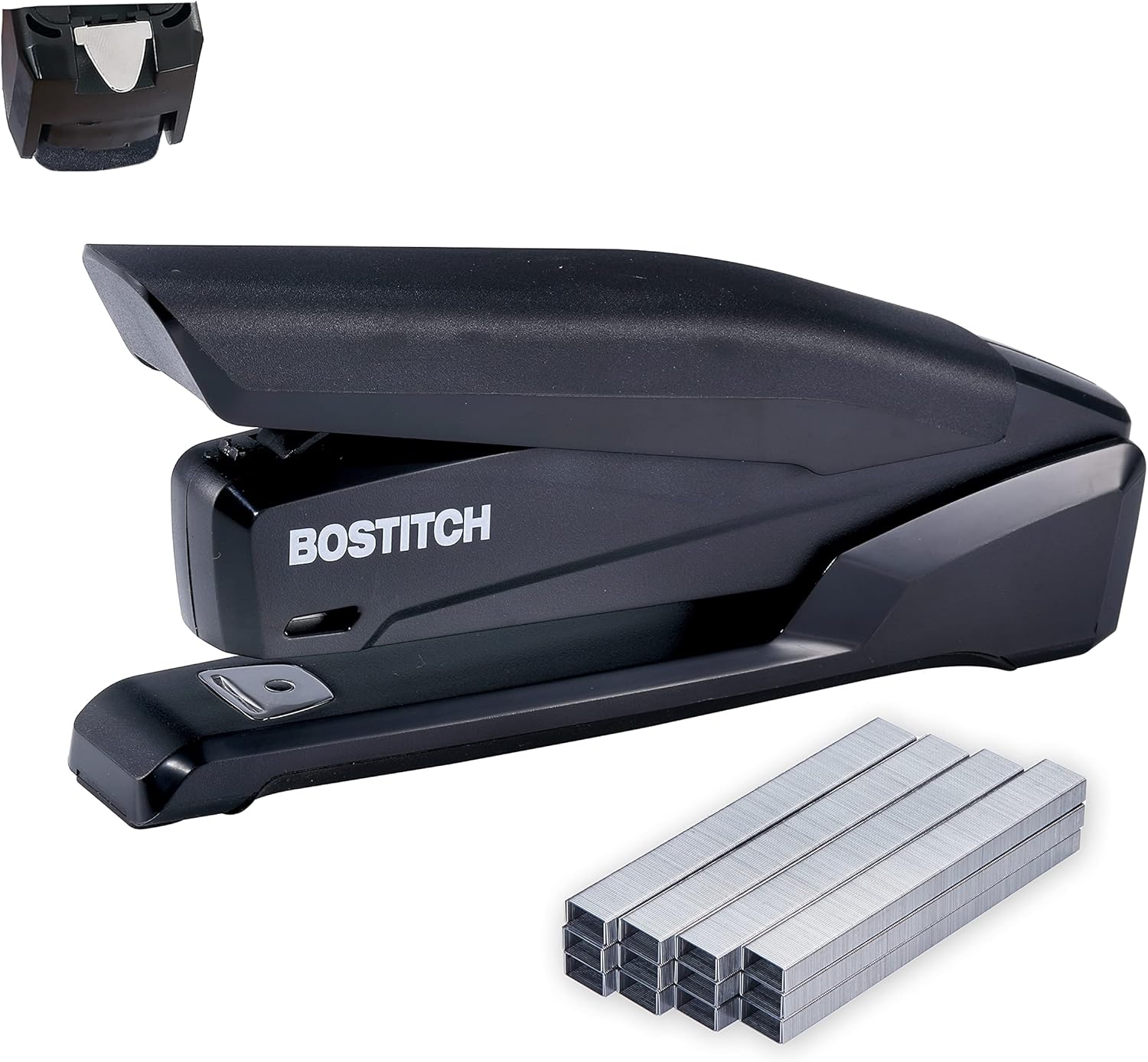 Bostitch Office Executive Stapler - 3 in 1 Stapler - One Finger, No ...
