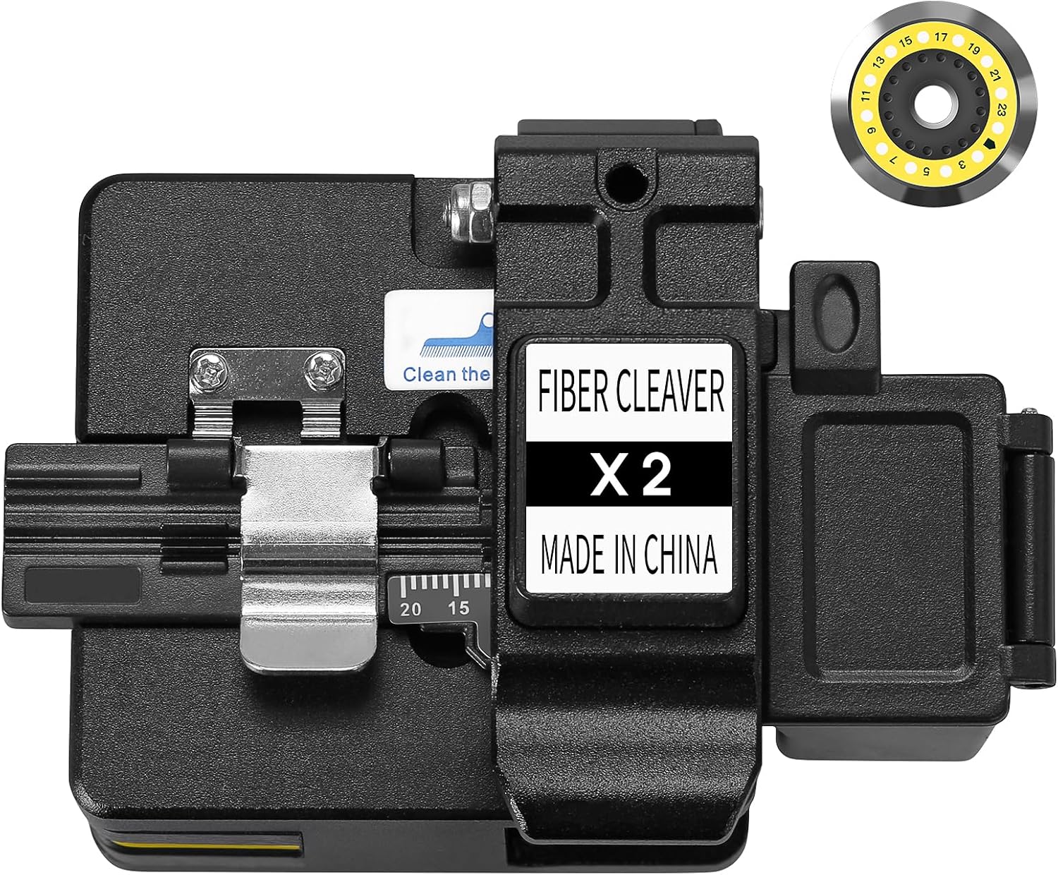 BAOSHLA X2 Optical Fiber Cleaver High precision stripping tool Fiber ...