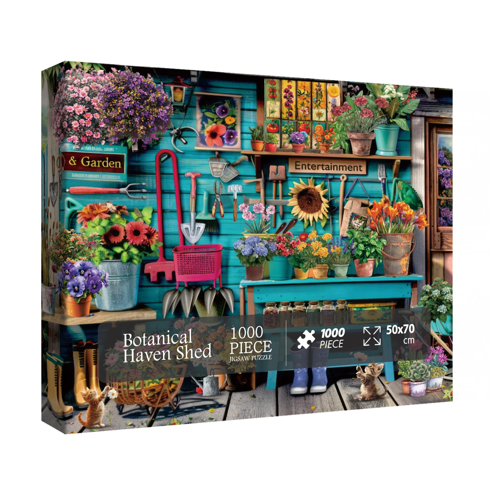 Amazon.com: Flower Plant Gardening Puzzle 1000 Piece for Adults, Spring ...