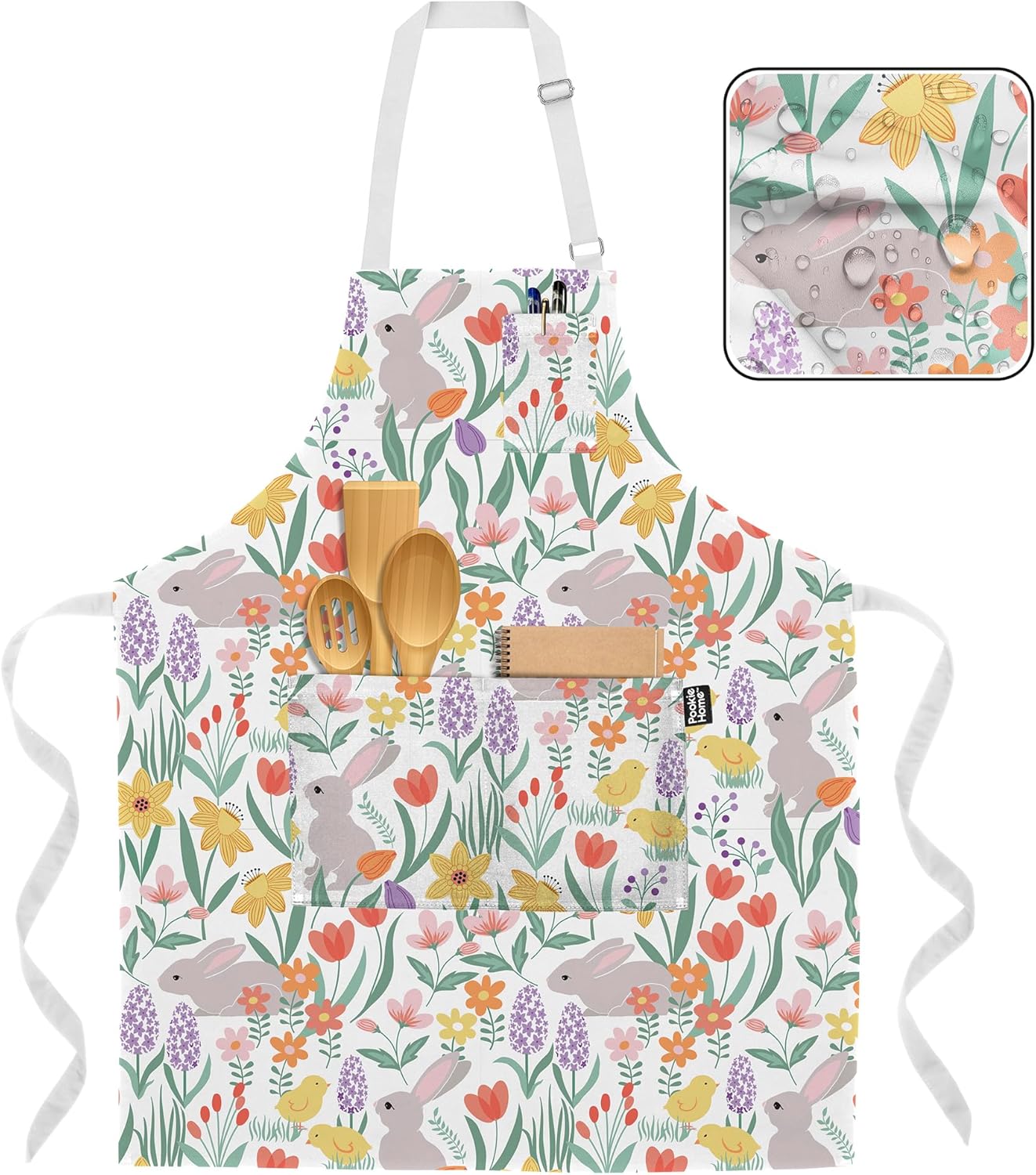 Amazon.com: Professional Grade Premium Chef Kitchen Aprons for Cooking ...