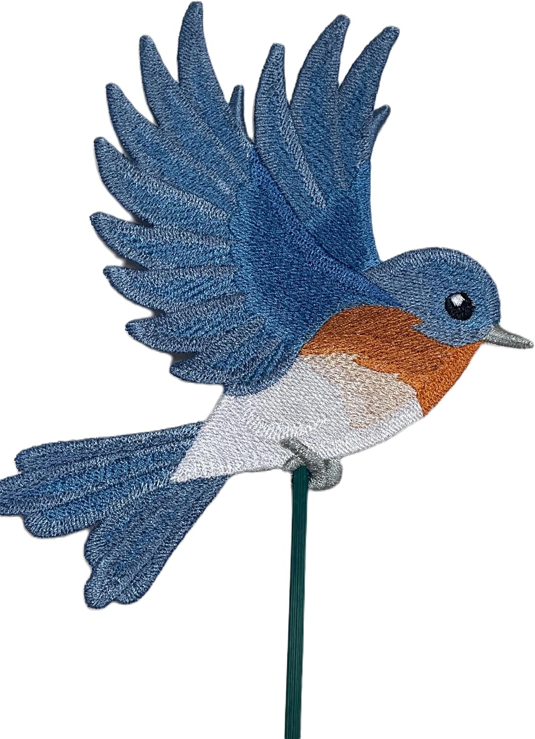 Amazon.com: Decorative Bird Garden Stake, Embroidered Plant Pick ...