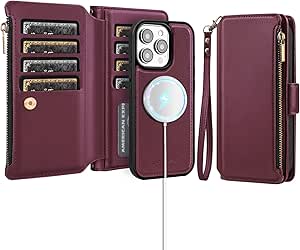 Amazon.com: Antsturdy Compatible with Magsafe Magnetic 2 in 1 Detachable iPhone 12 Pro Max ...