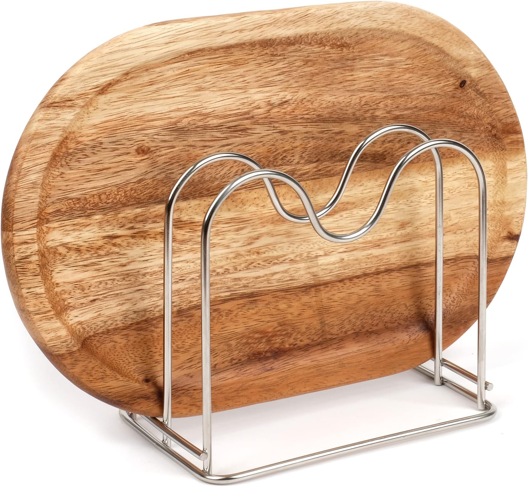 Amazon.com: LENITH 304 Stainless Steel Wire Cutting Board Holder ...