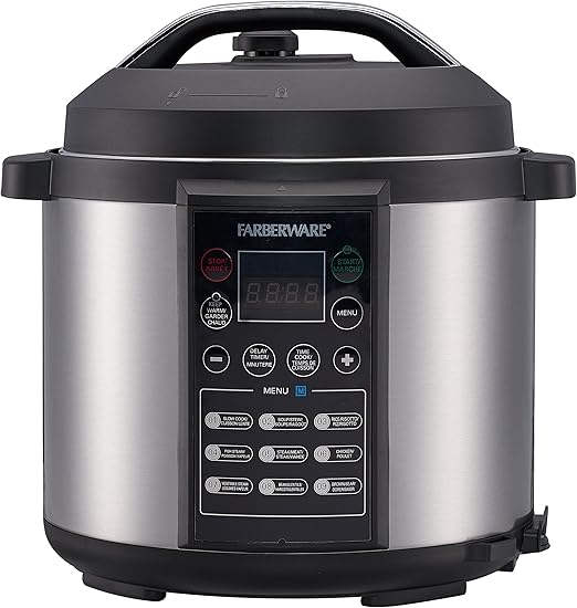 Amazon.com: Programmable Digital Pressure Cooker, 6 Quart: Home & Kitchen