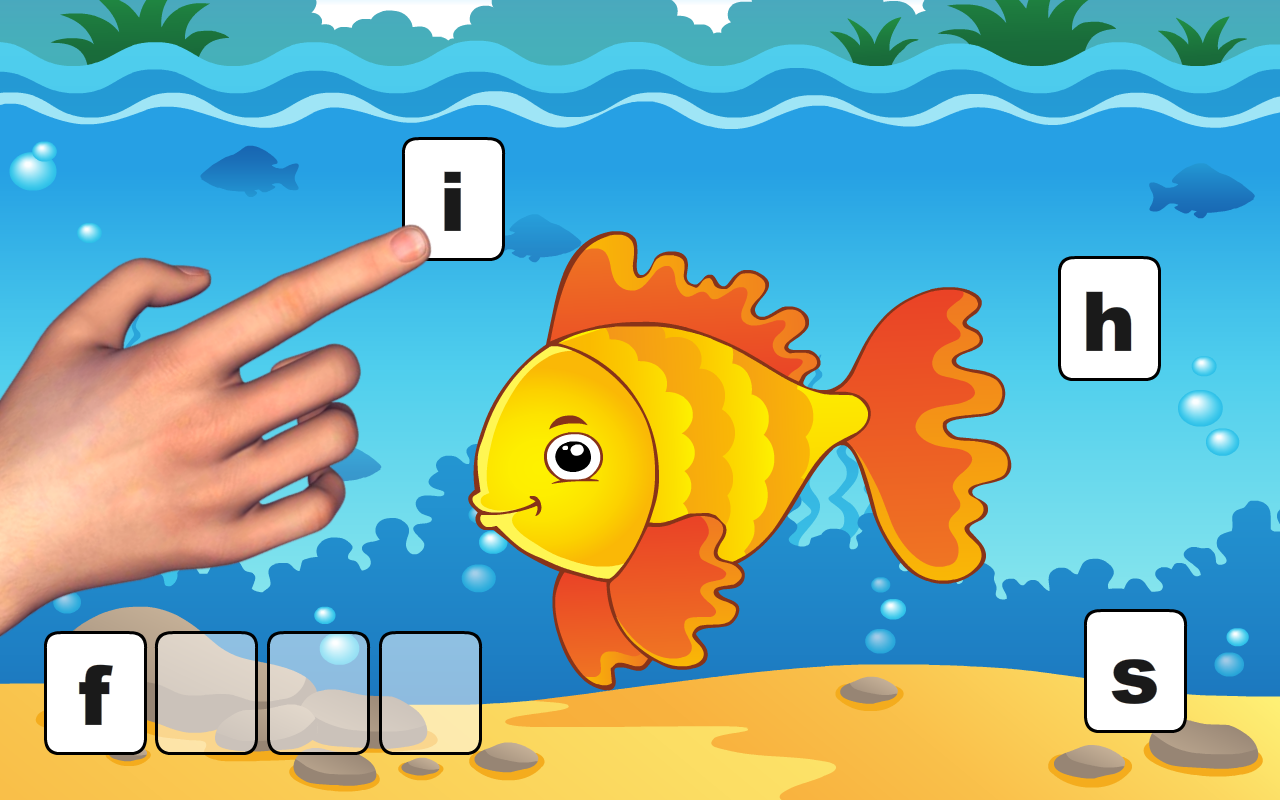 Preschool and Kindergarten Reading, Tracing & Spelling School Adventure ...