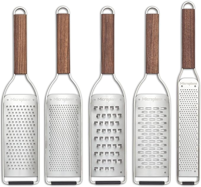 Amazon.com: Microplane Master Series Stainless Steel Grater and Zester ...