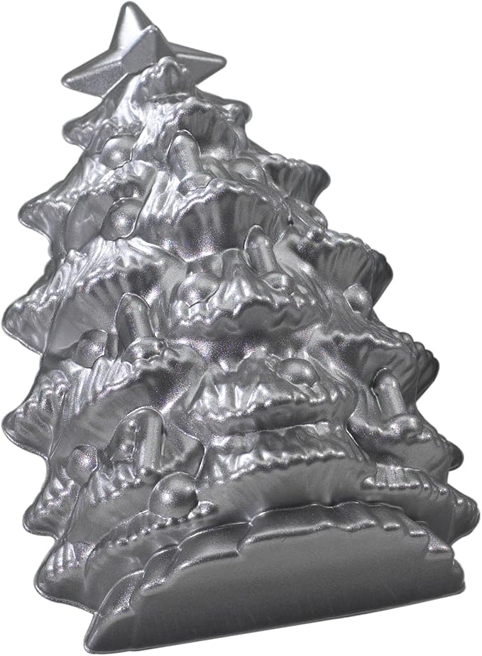 Amazon.com: Nordic Ware Christmas Tree Pan, 5-Cup: Home & Kitchen