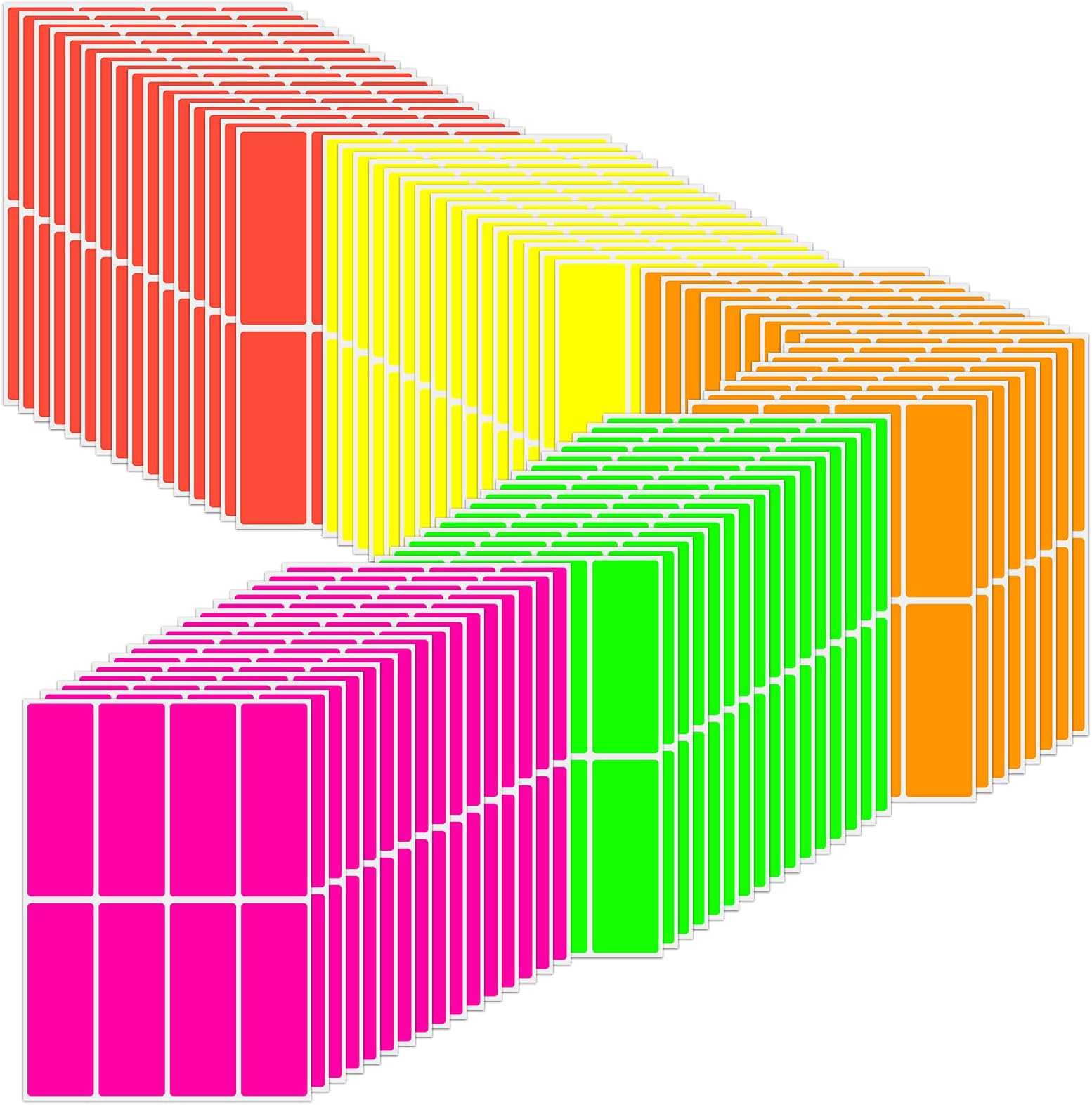 Amazon.com : Avery Color-Coding Removable Labels, 1" x 3", Assorted ...