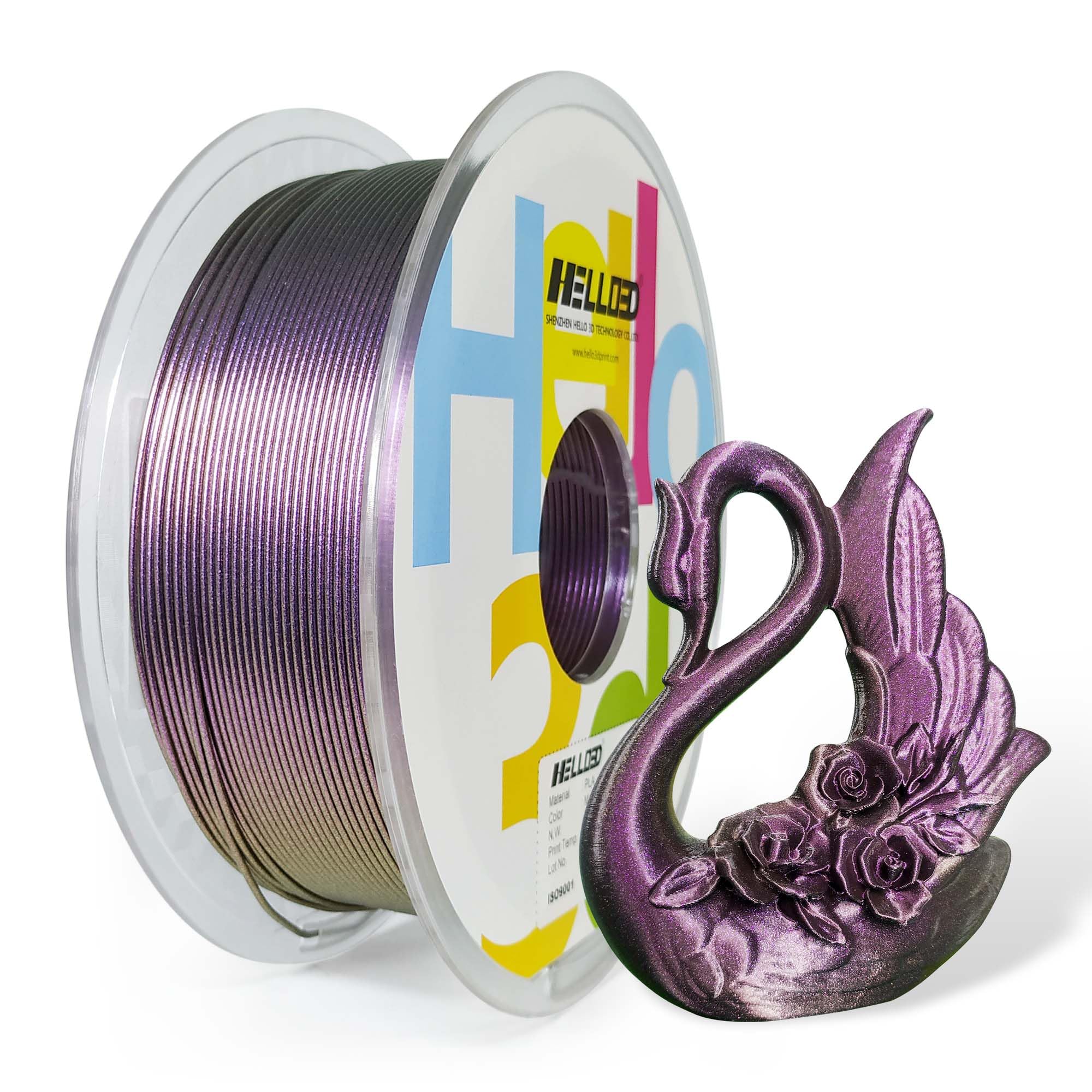 Snapklik.com : HELLO3D PLA 3D Printer Filament,Sparkly Glitter Shiny ...