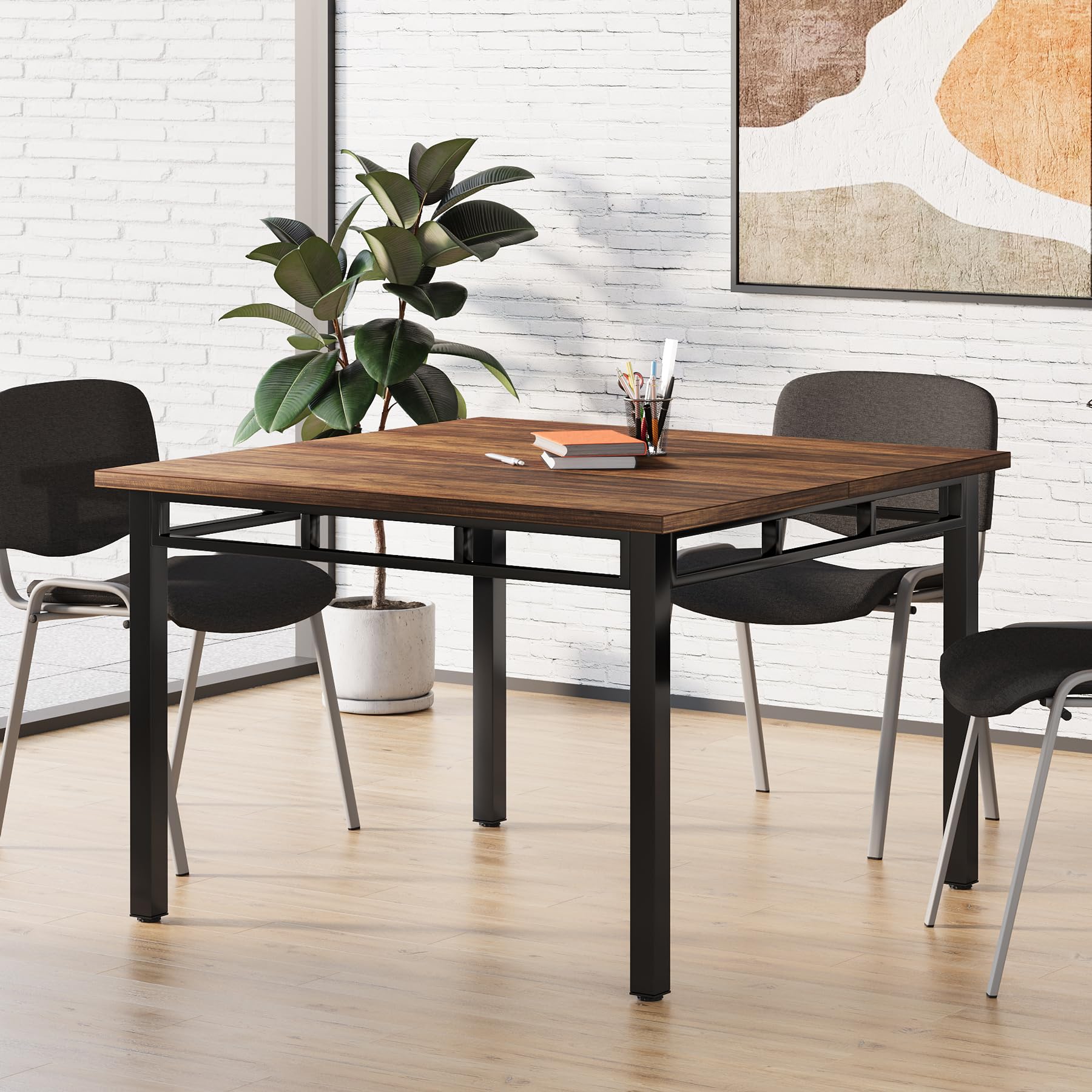 Amazon.com: Tribesigns Conference Table Meeting Table for Office ...