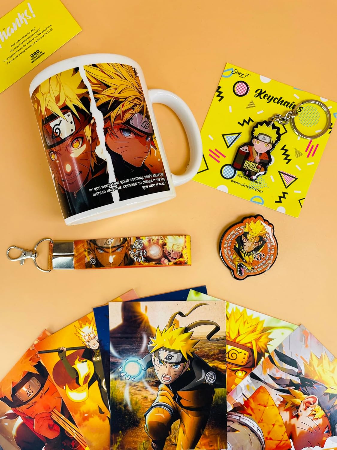 Buy SINCE 7 STORE Nylon Naruto Giftbox: Includes 5 Products: Mug ...