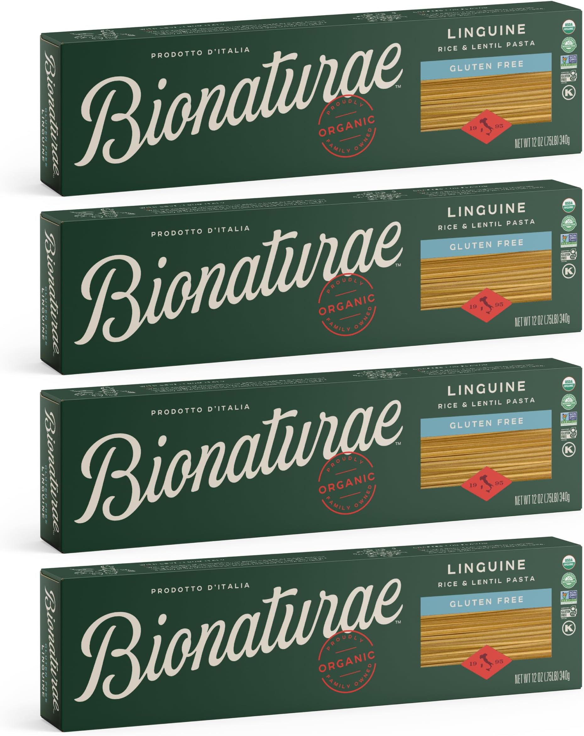 Amazon.com : Bionaturae Fusilli Pasta Noodles - Gluten Free Pasta ...