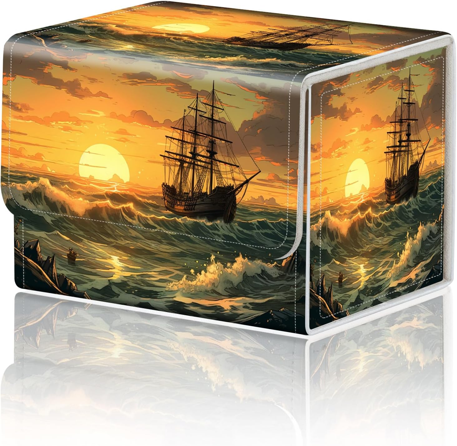 Amazon.com: Card Game Storage Box TCG Deck Box MTG Card Box Organizer ...