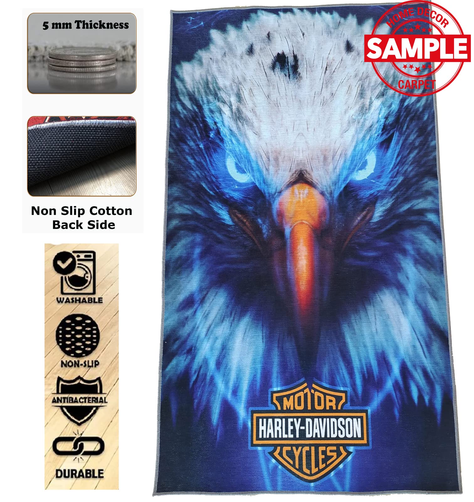 Harley Davidson Patio Mats