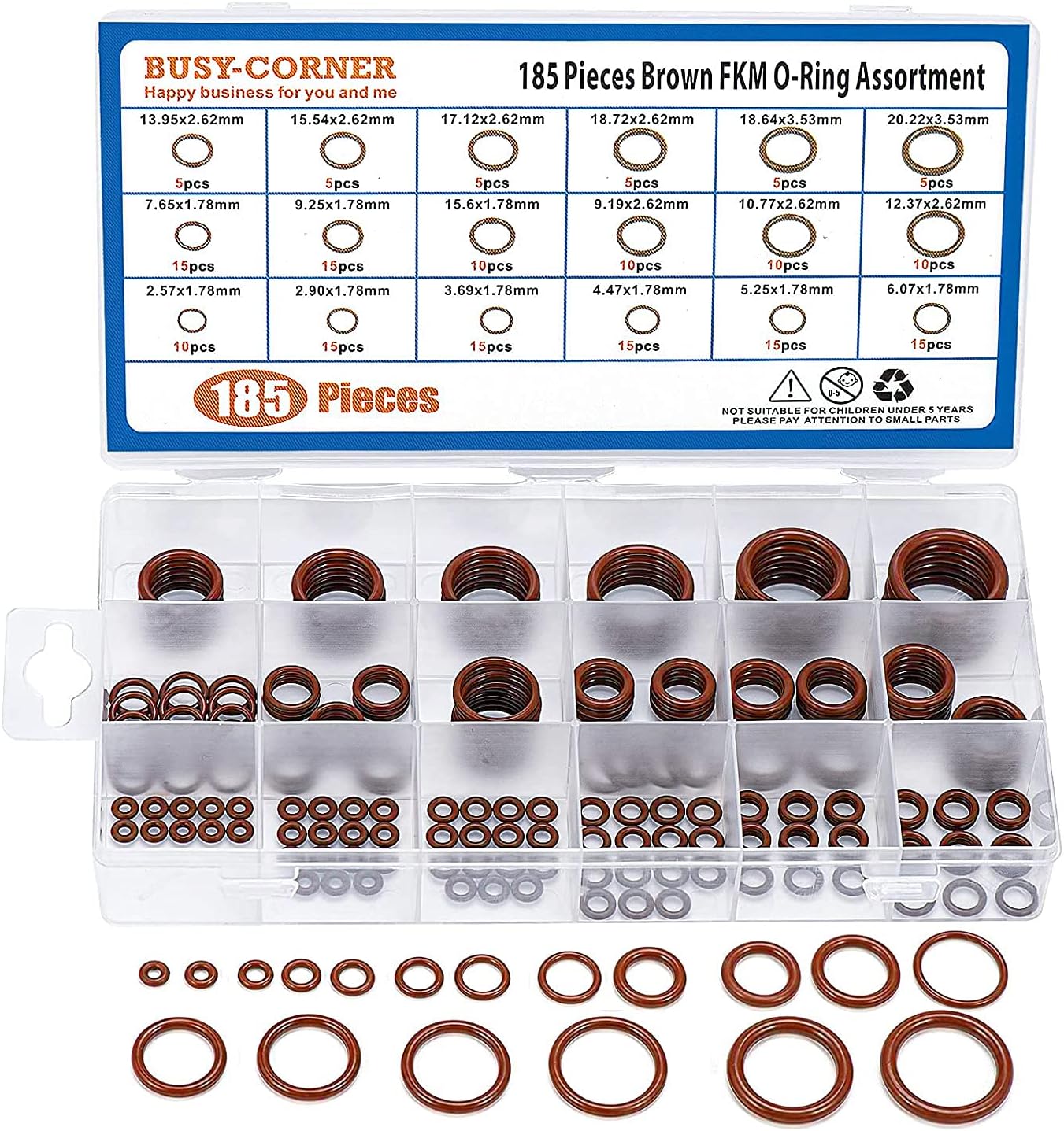 Amazon.com: GM 19258137 Multi-Purpose Fuel Line O-Ring : Automotive