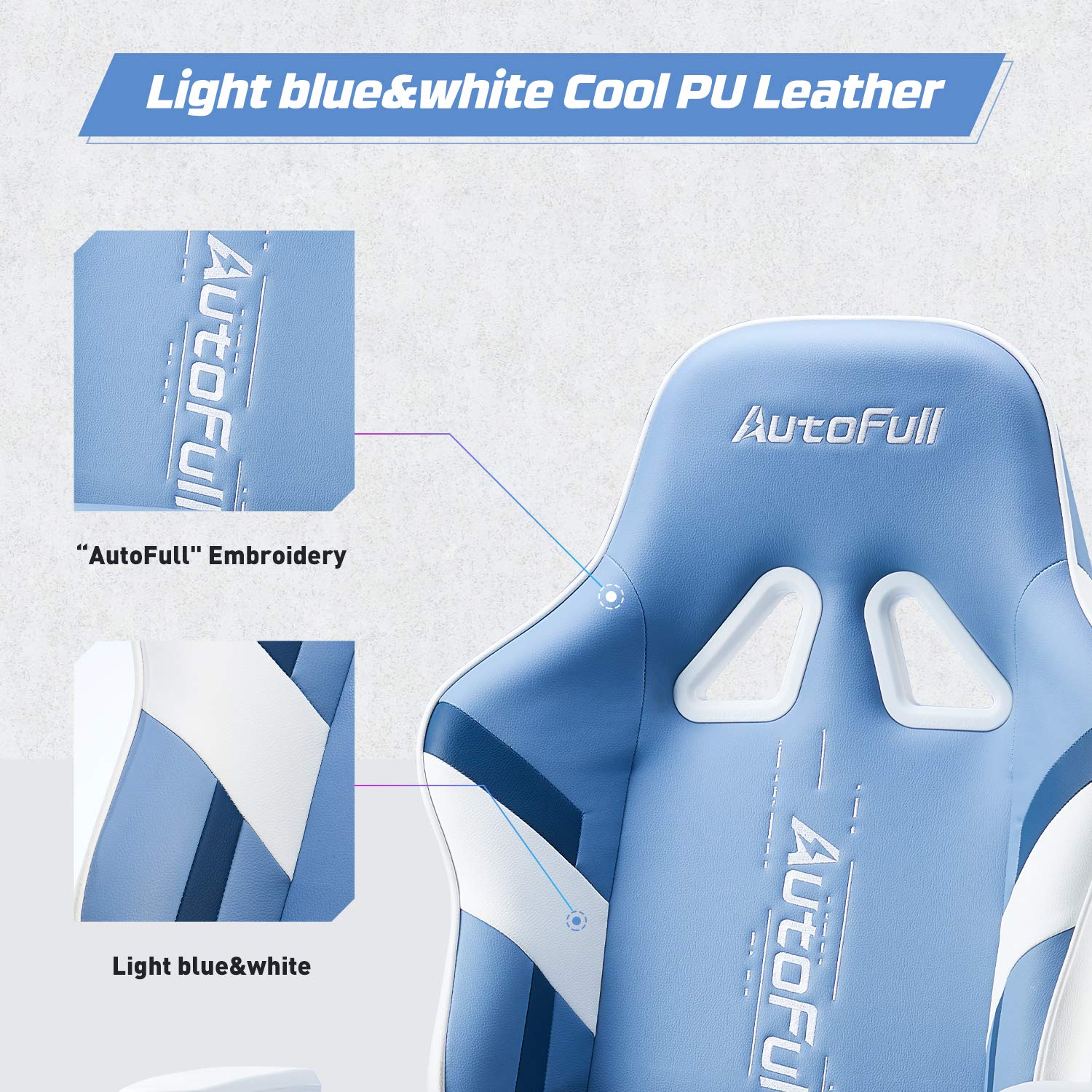 AutoFull Gaming Chair Racing...B08RRM8ZX1 | Encarguelo.com