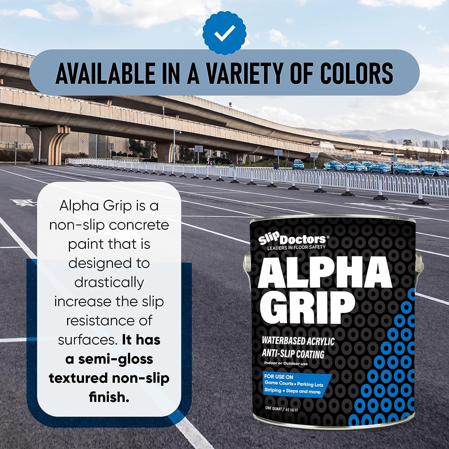 Snapklik.com : Alpha Grip Non-Slip Paint
