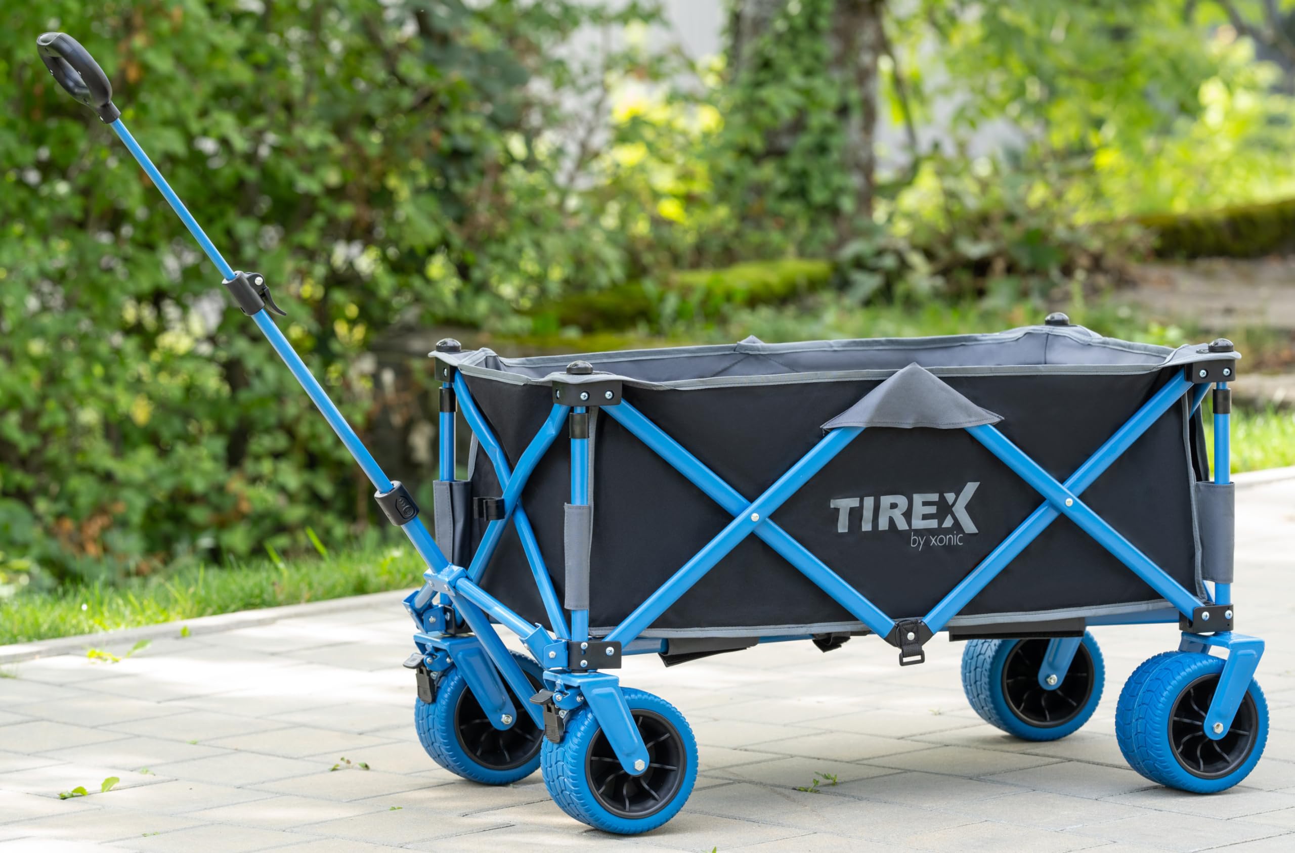 TIREX by xonic® Bollerwagen Vollgummi-PU-Universal-Räder - Robuster ...