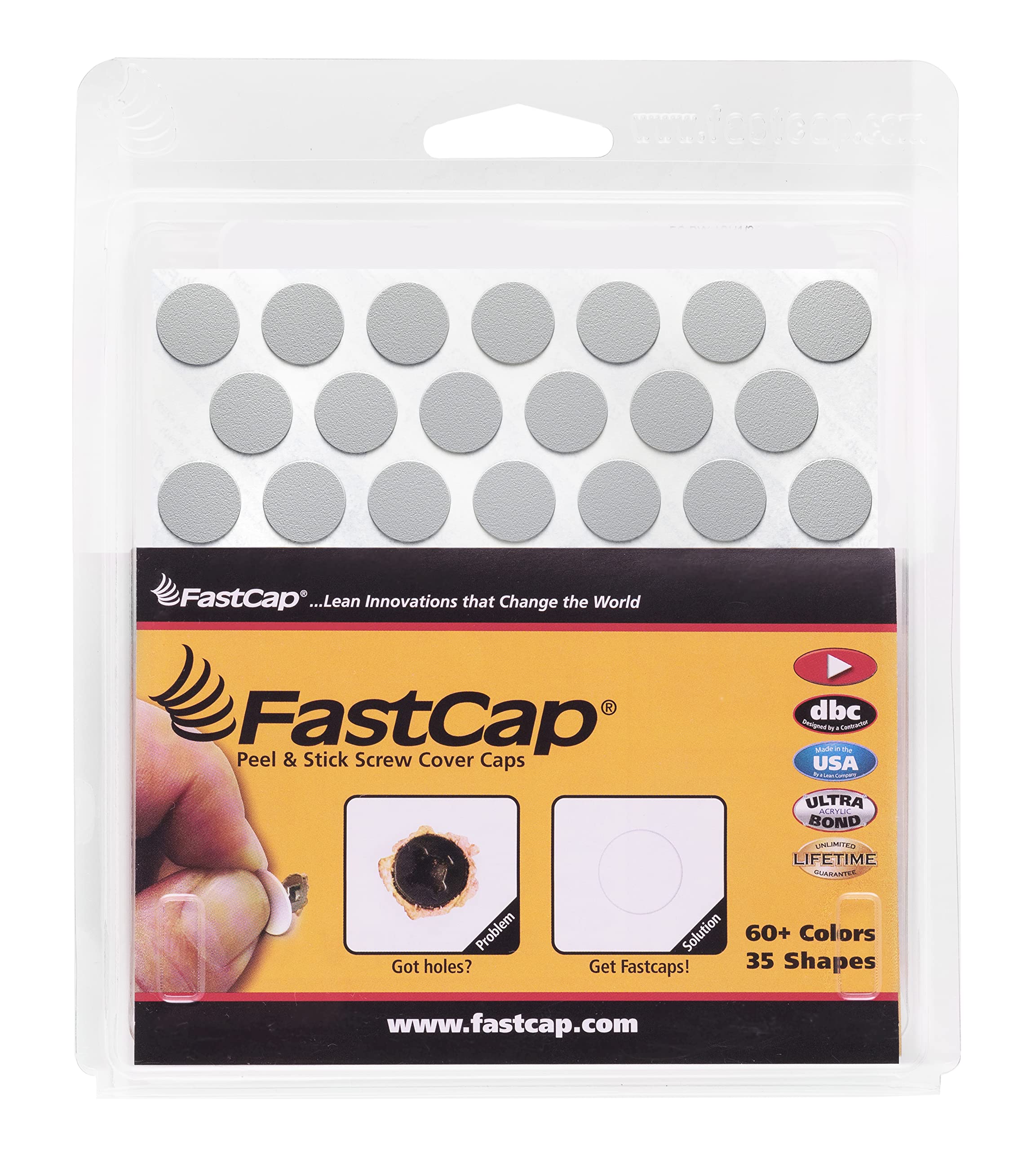 Amazon.com: FastCap - Screw Hole Covers, 9/16" (14mm) Round Stickers ...
