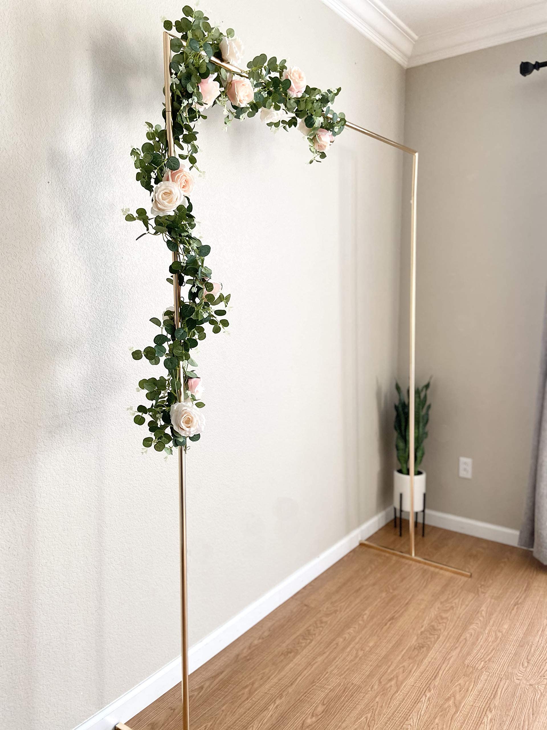 Gold Portable Photo Background Frame Kit | Modern Gold Arch for ...