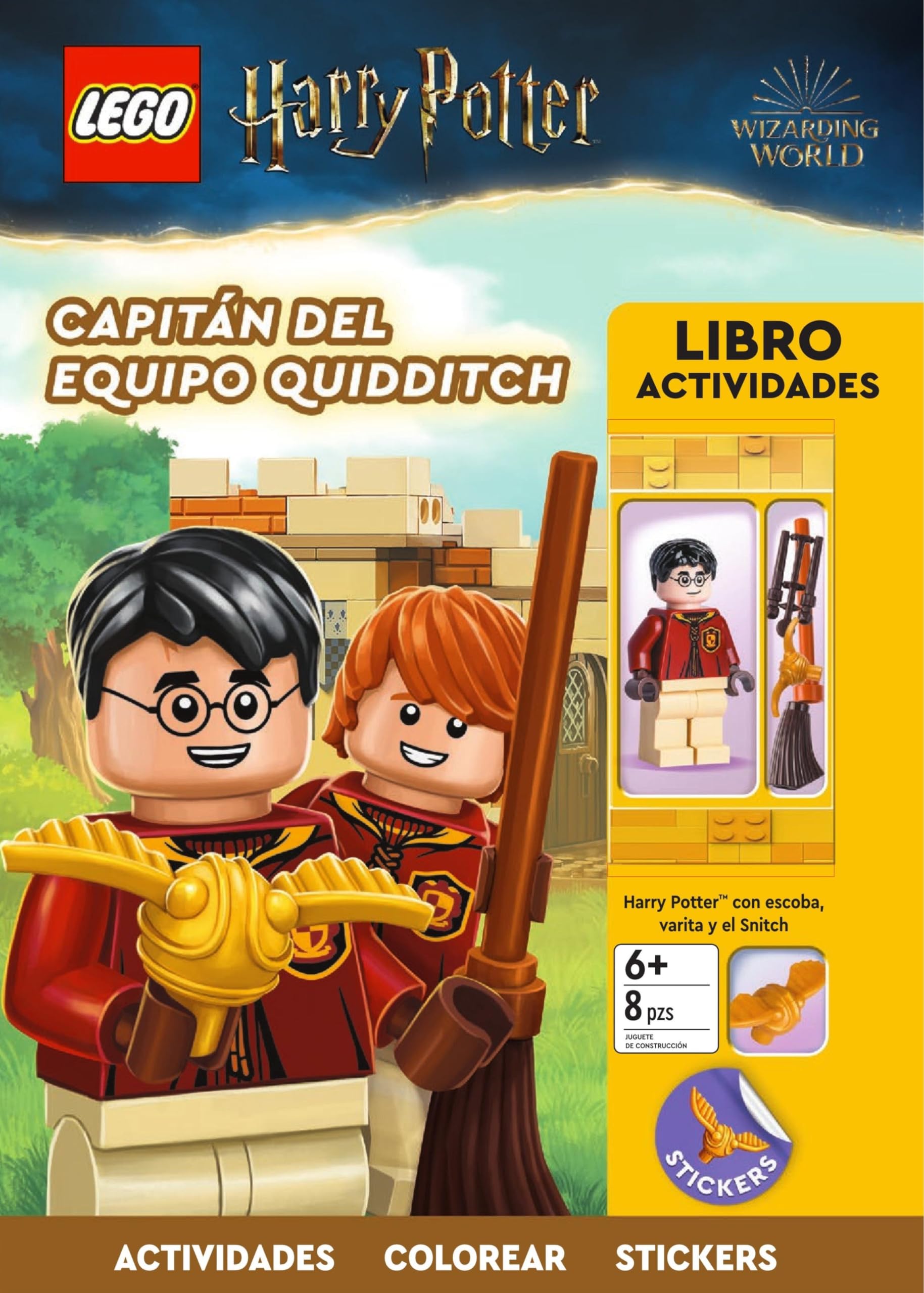 LEGO® Harry Potter™. Capitán del Equipo Quidditch. : Ediba Europa EON ...