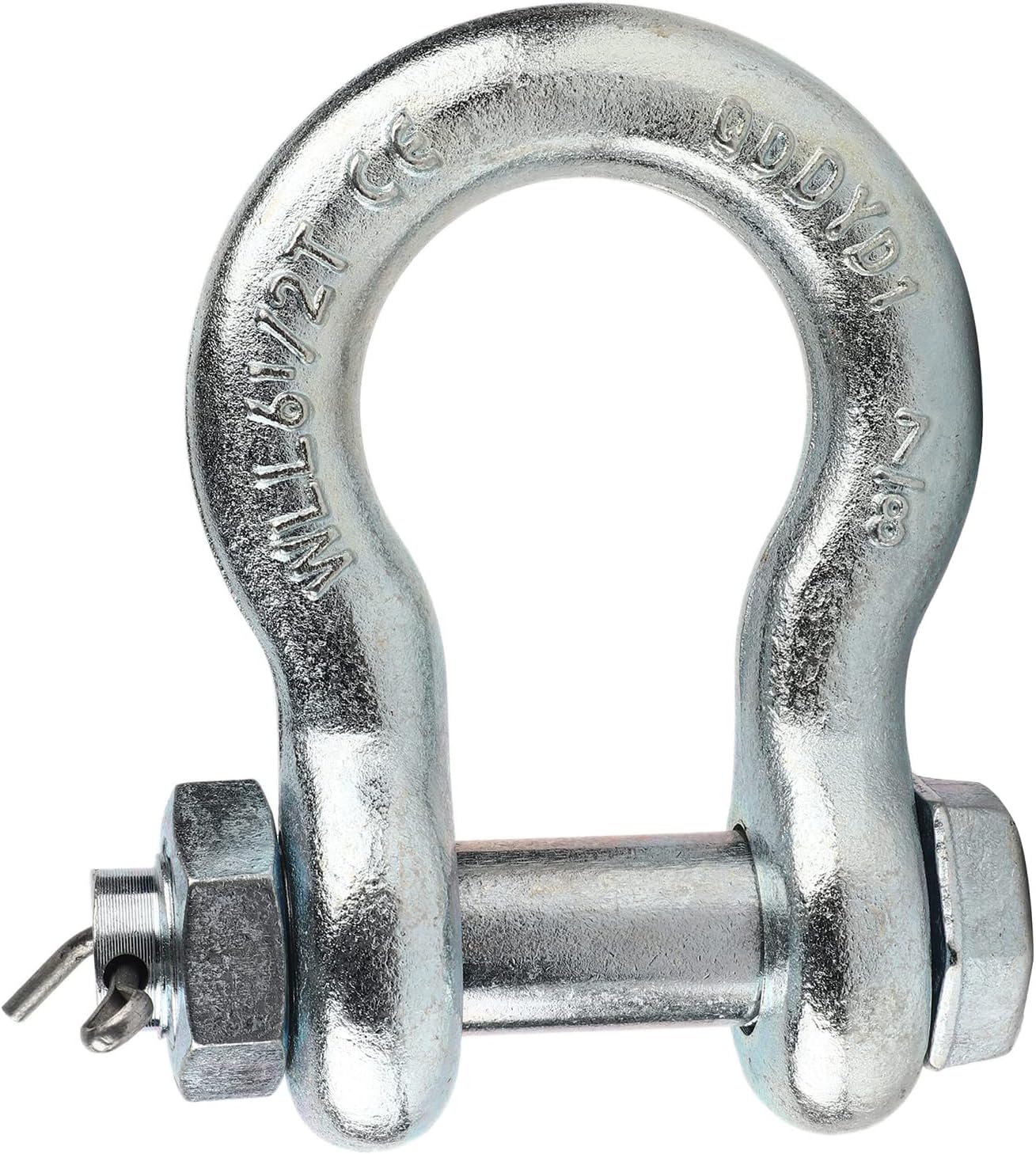 Amazon.com: Anchor Shackle Heavy Duty Alloy Steel Bow Shackle D Ring ...