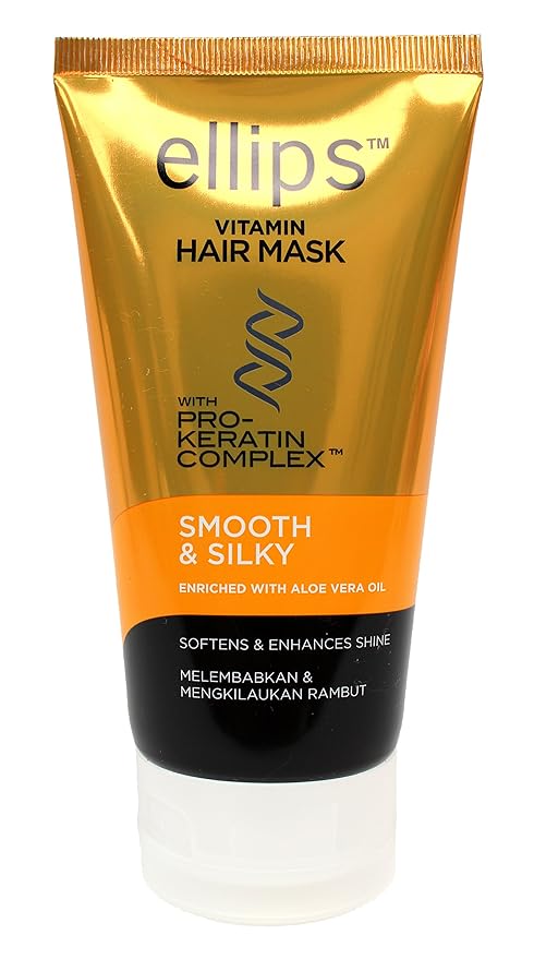 Amazon.com: Ellips Hair Mask (Pro Keratin) - Smooth & Silky, 120 Ml ...