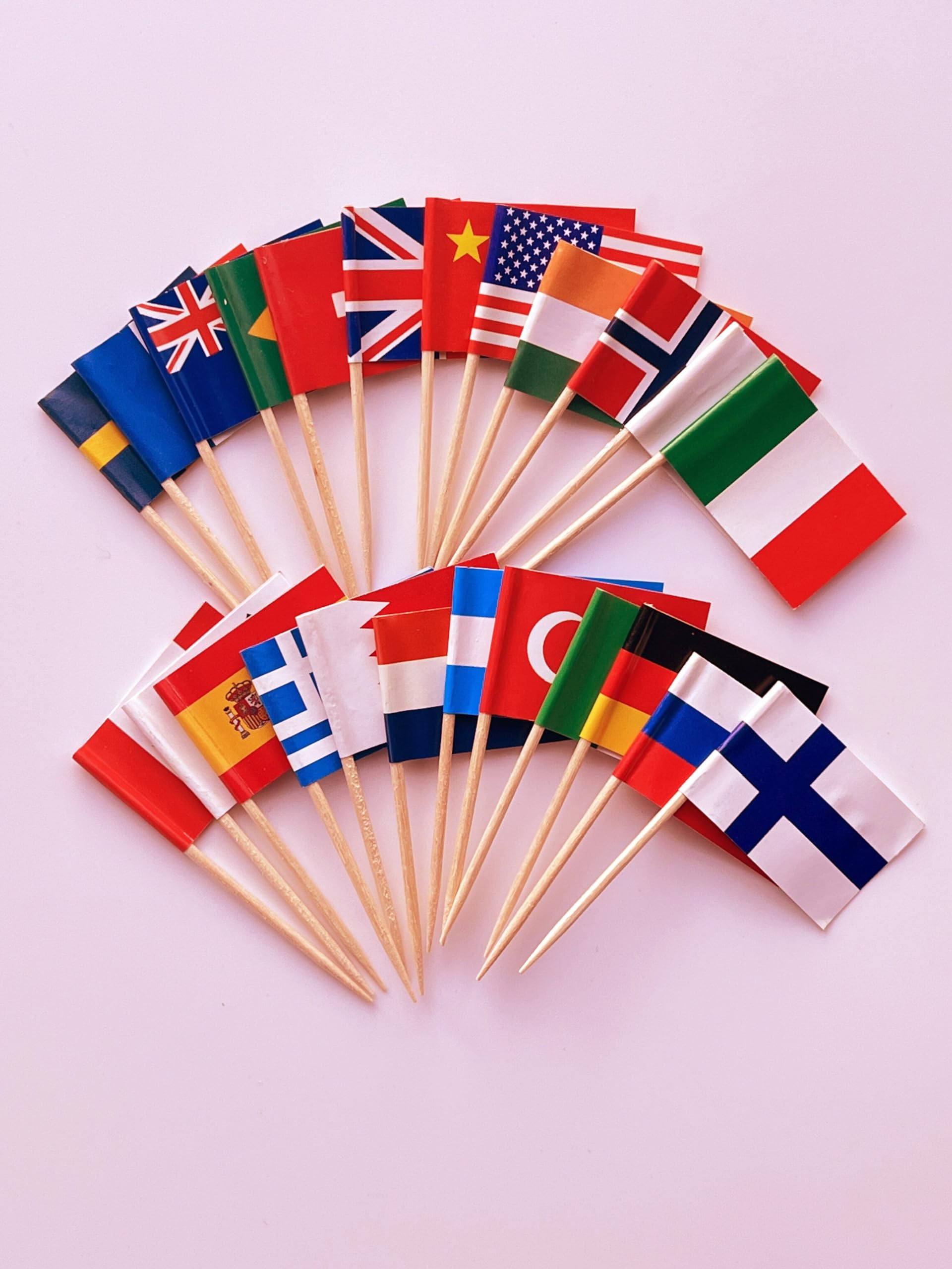 Country Flag Toothpicks