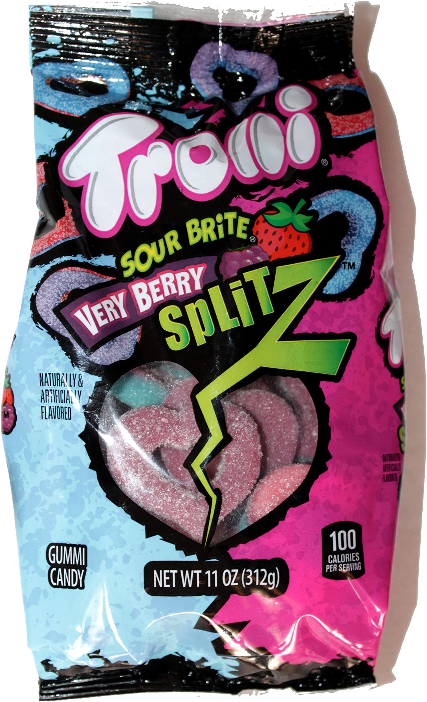 Amazon.com : Trolli Sour Brite Crawler Minis Exchange Packs, Gummy Worm ...