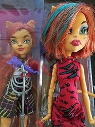 Amazon.com: Monster High Cat Toralei Stripe Collectible Doll with Pet ...