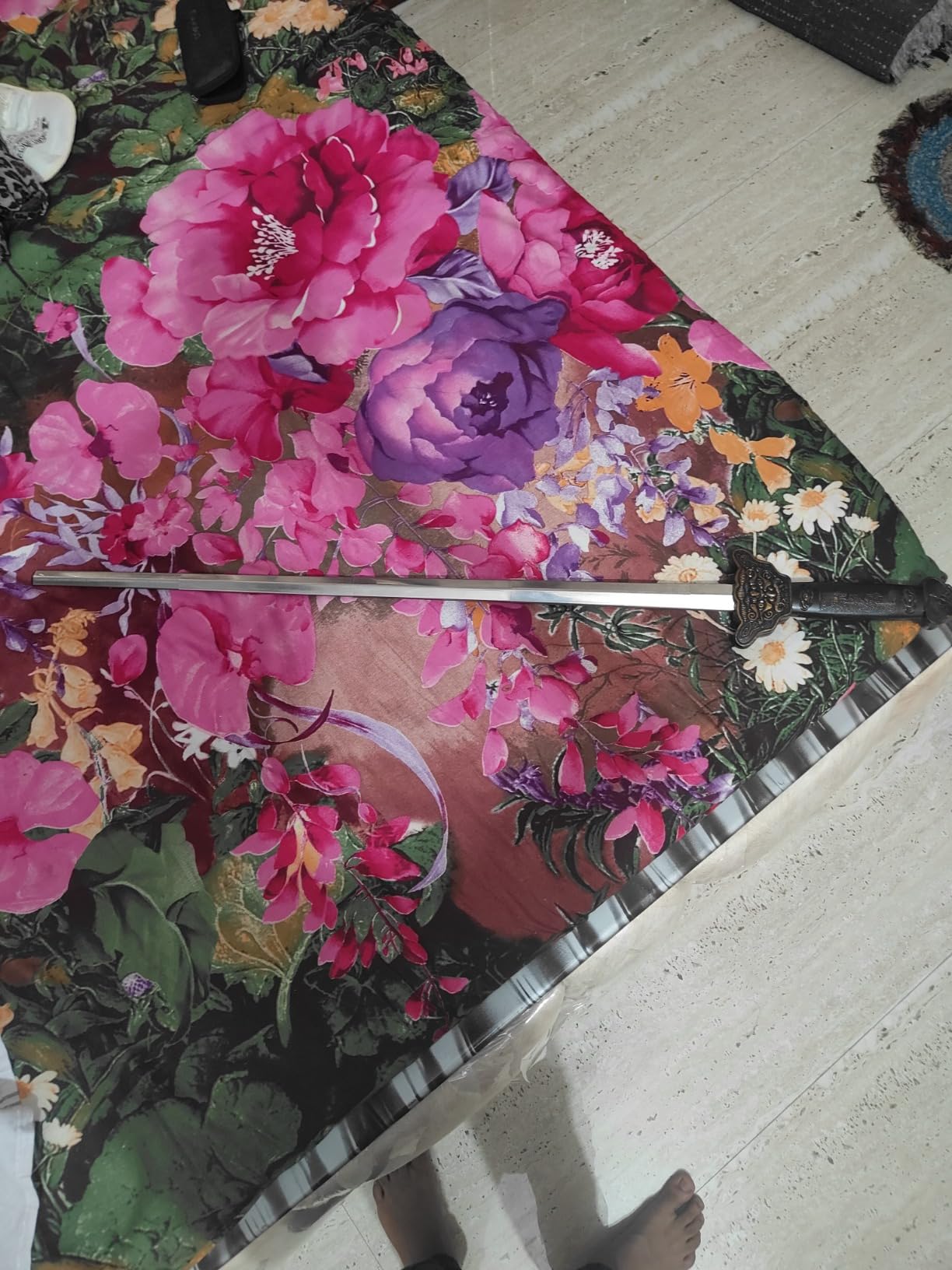 Buy LAKDI BAZAR Antique Fibre Talwar Bahubali Sword for Playing and ...